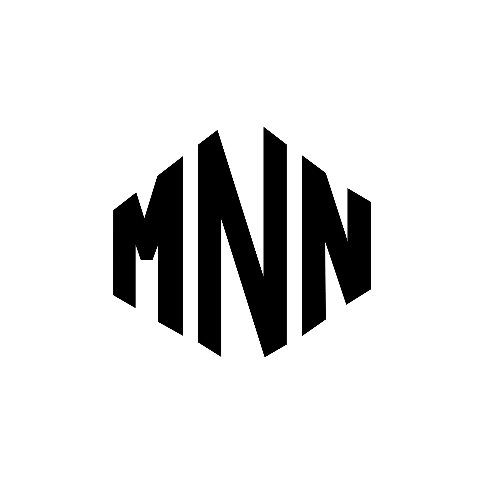 diseño de logotipo de letra mnn con forma de polígono. diseño de ... diseño de logotipo de letra mnn con forma de polígono. diseño de ...