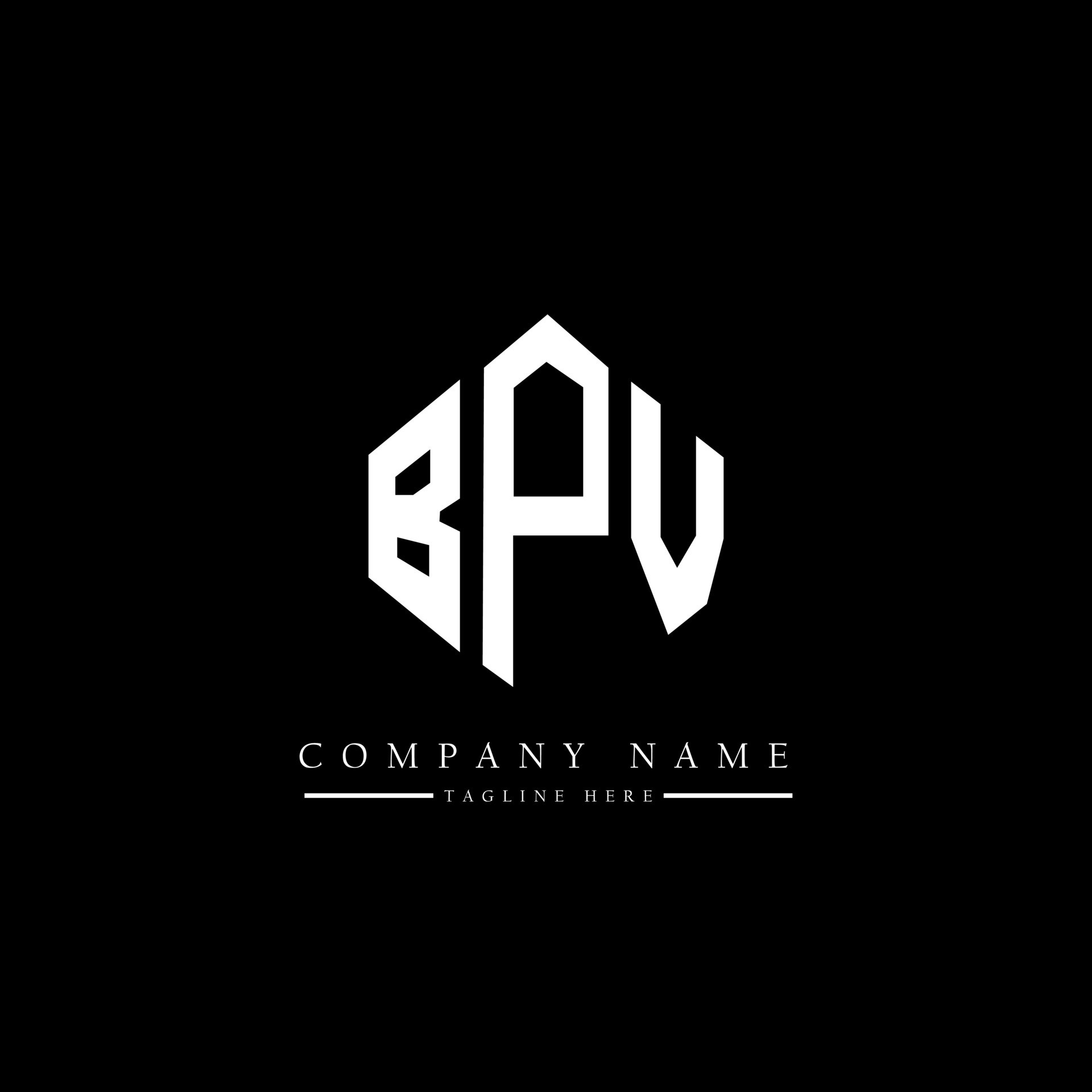 BPV letter logo design with polygon shape. BPV polygon and cube shape ... BPV letter logo design with polygon shape. BPV polygon and cube shape ...