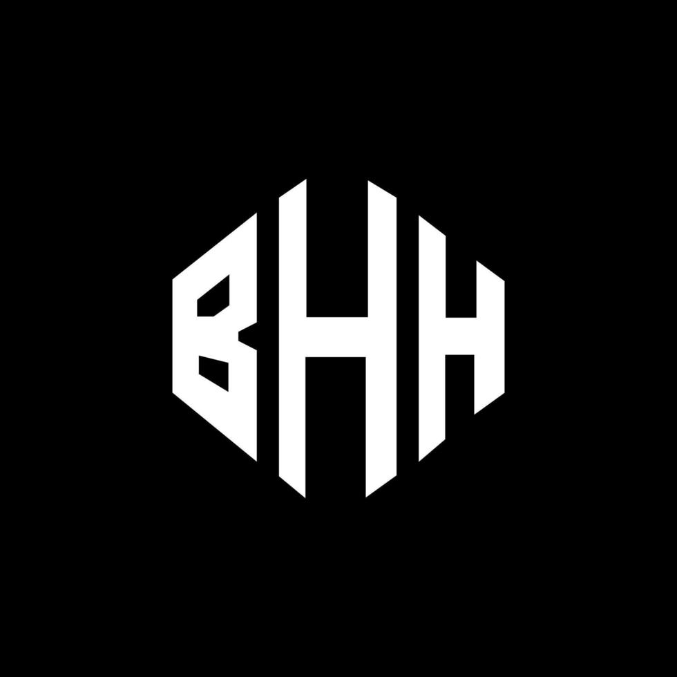 BHH letter logo design with polygon shape. BHH polygon and cube shape ... BHH letter logo design with polygon shape. BHH polygon and cube shape ...