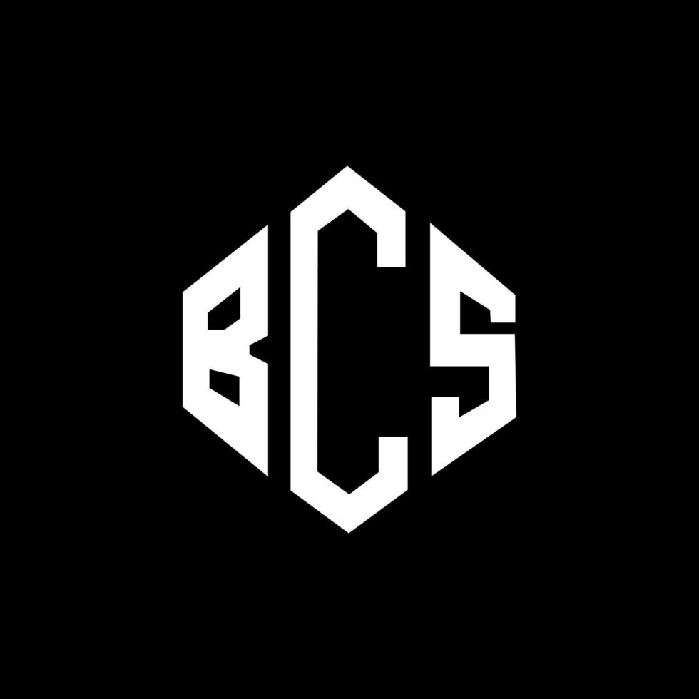 diseño de logotipo de letra bcs con forma de polígono. diseño de ... diseño de logotipo de letra bcs con forma de polígono. diseño de ...