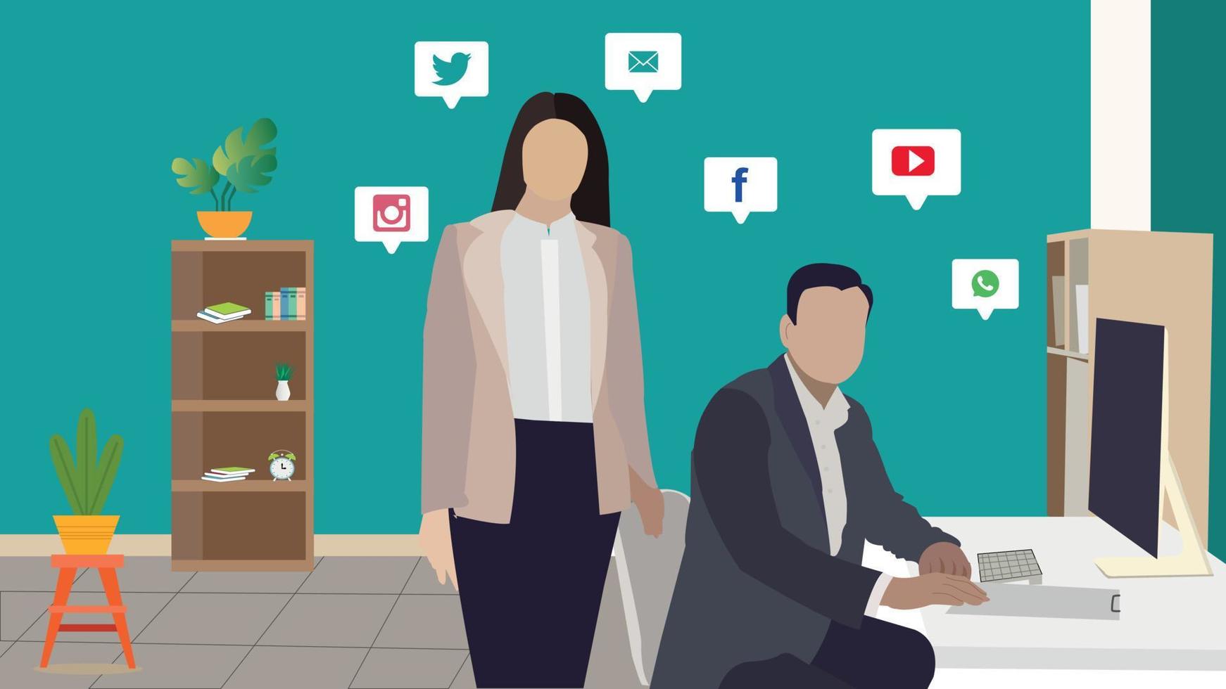 Digital marketing Concept illustration 9170779 Vector Art at Vecteezy Digital marketing Concept illustration 9170779 Vector Art at Vecteezy