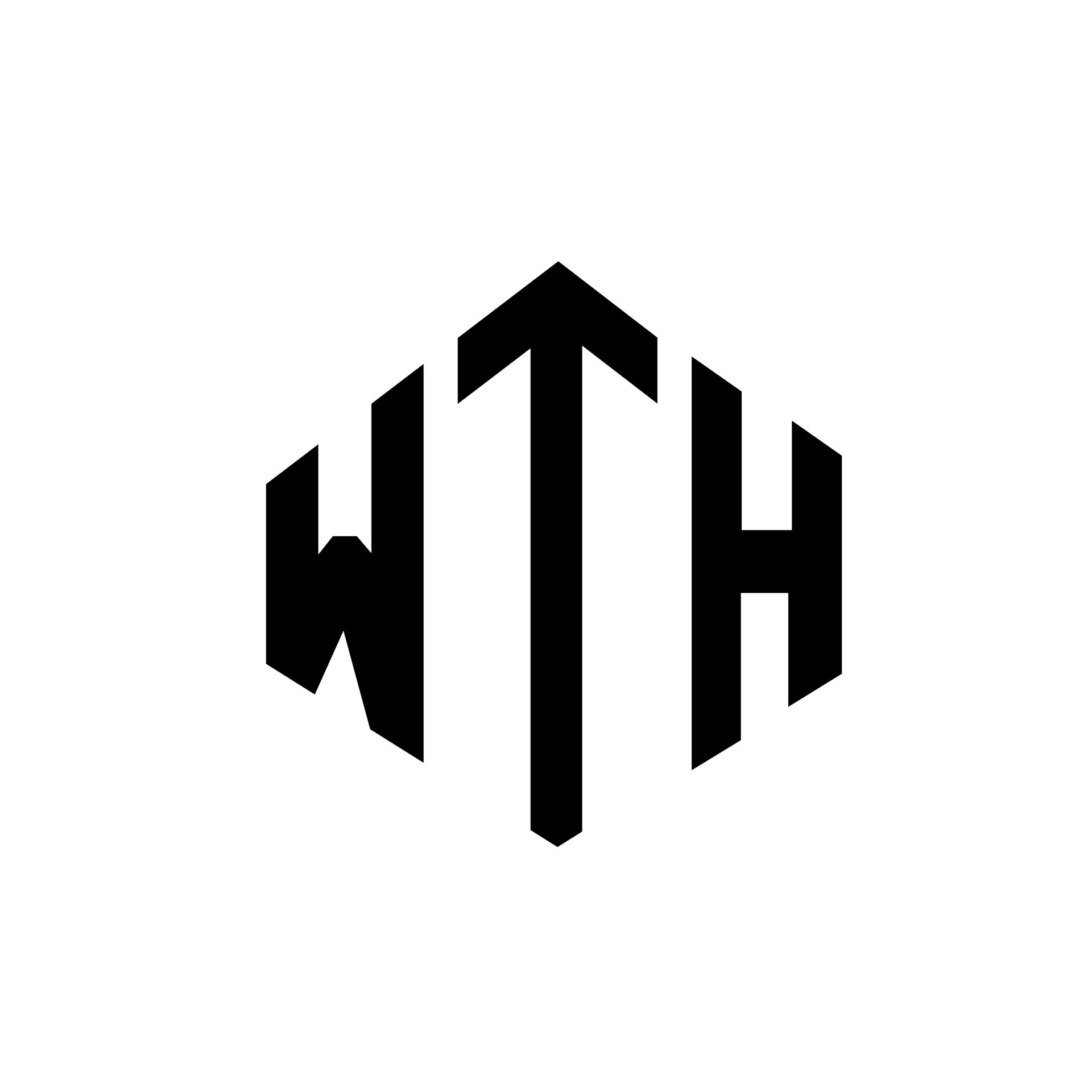 WTH letter logo design with polygon shape. WTH polygon and cube shape ... WTH letter logo design with polygon shape. WTH polygon and cube shape ...