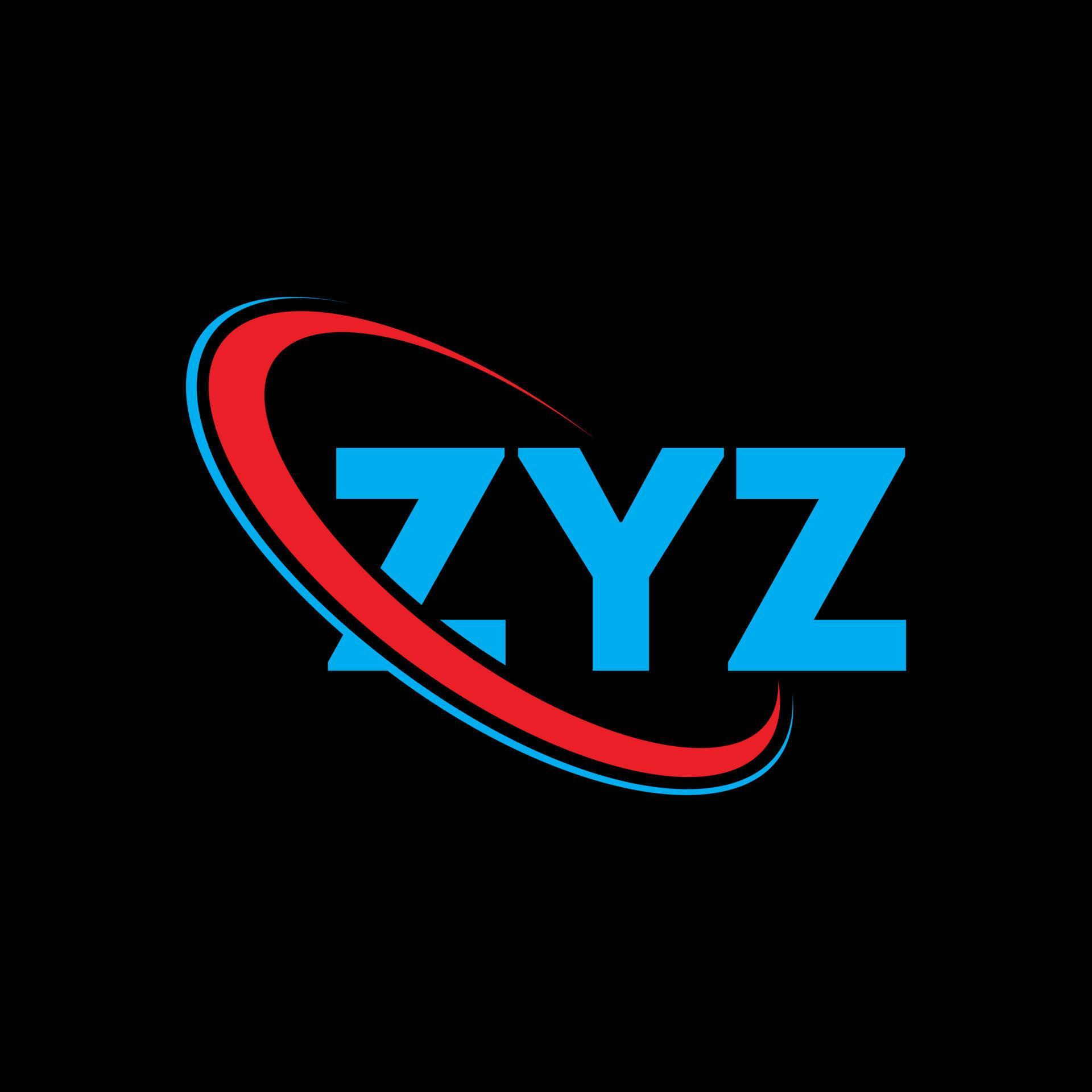 ZYZ logo. ZYZ letter. ZYZ letter logo design. Initials ZYZ logo linked with circle and uppercase ...