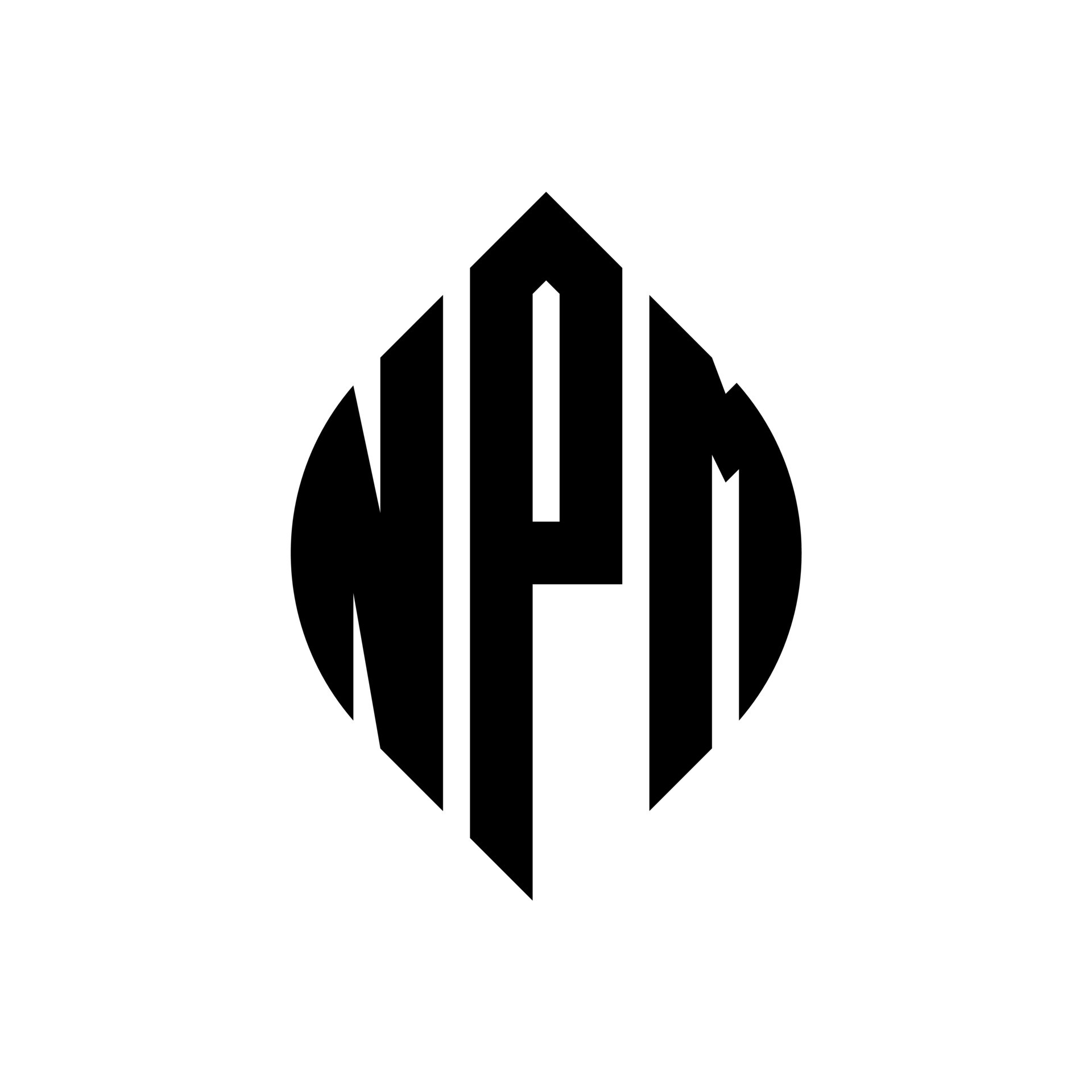 NPM circle letter logo design with circle and ellipse shape. NPM ... NPM circle letter logo design with circle and ellipse shape. NPM ...
