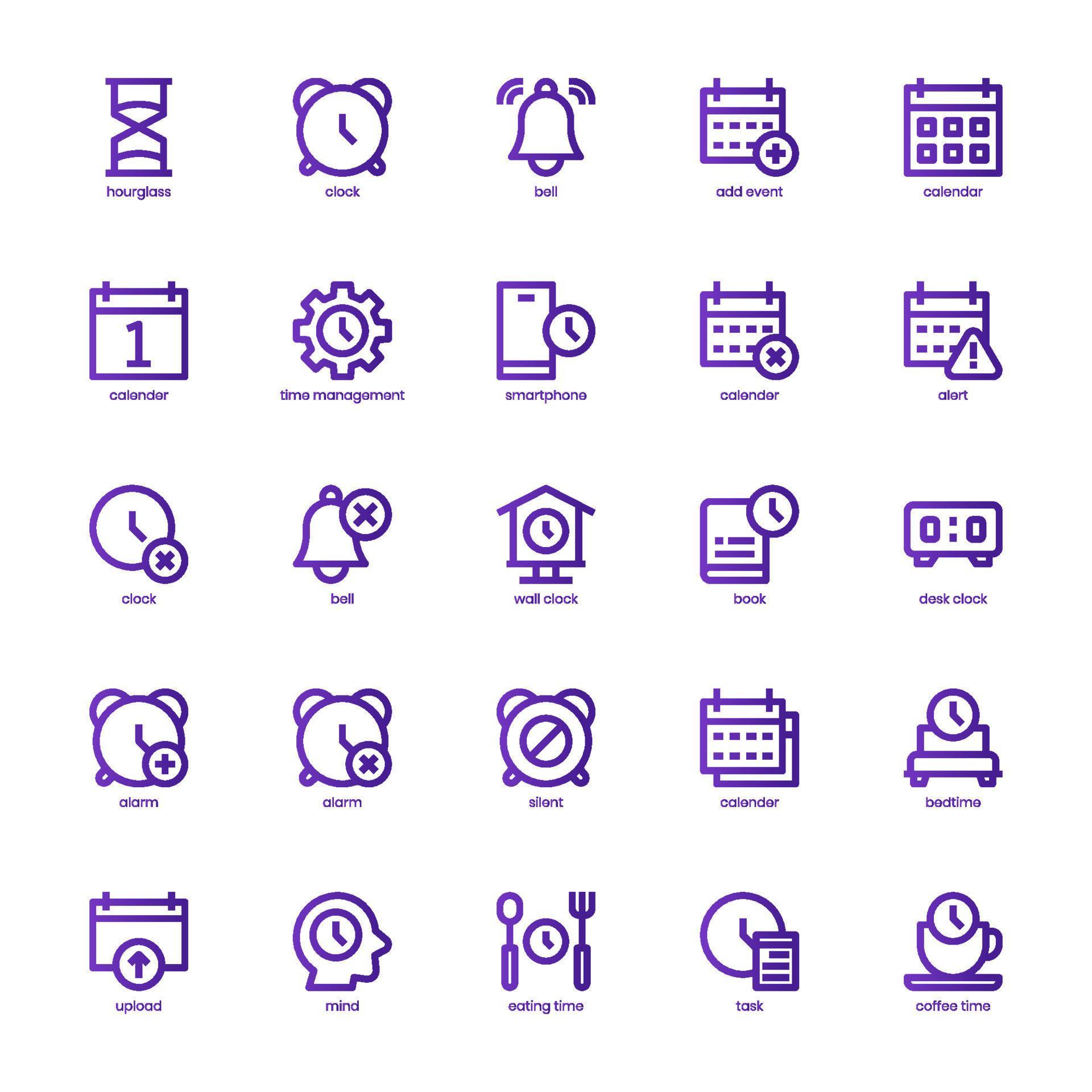 Time and Date icon pack for your website, mobile, presentation, and logo design. Time and Date ...