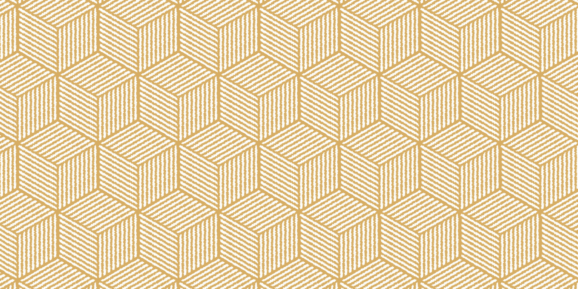 Geometric pattern with wavy stripes lines hexagon shape 9199217 Vector ...