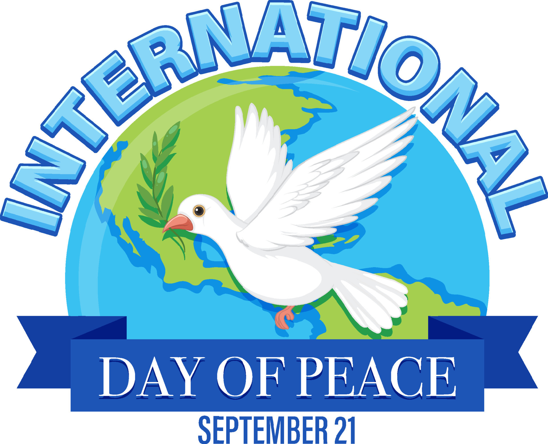 Dia Internacional de la Paz 9203192 Vector en Vecteezy