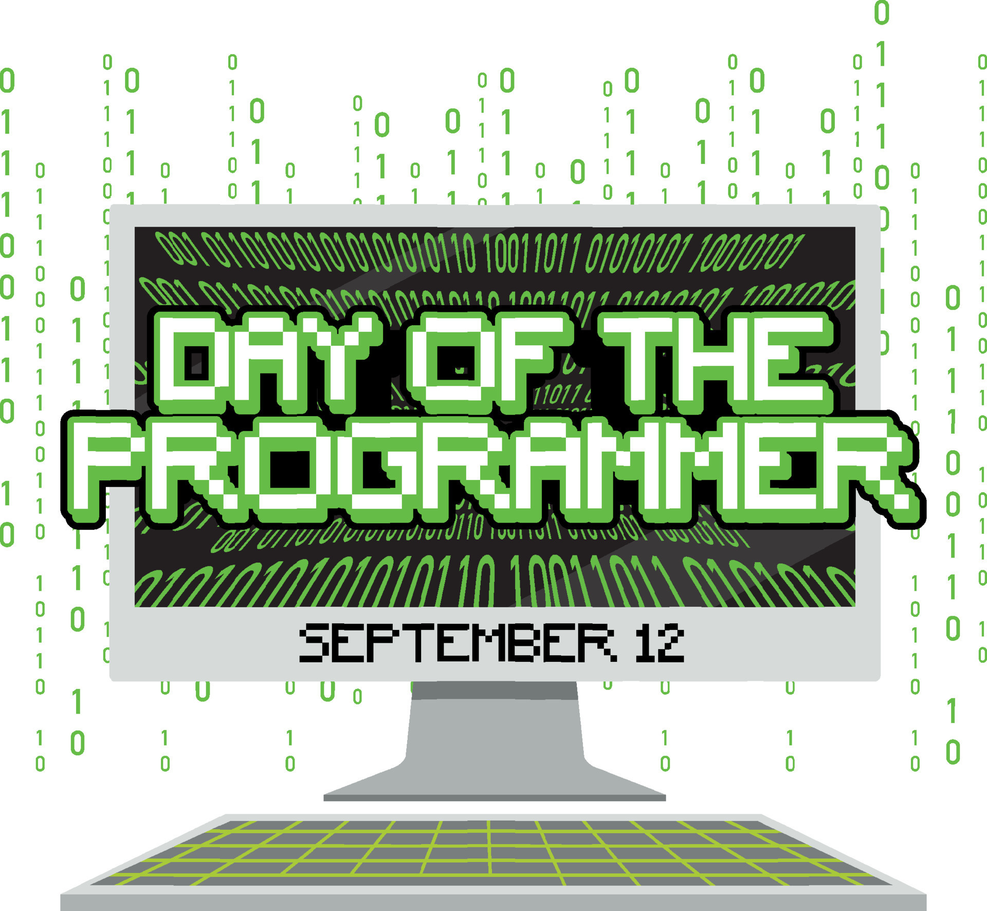 The Day of the Programmer Poster 9203200 Vector Art at Vecteezy