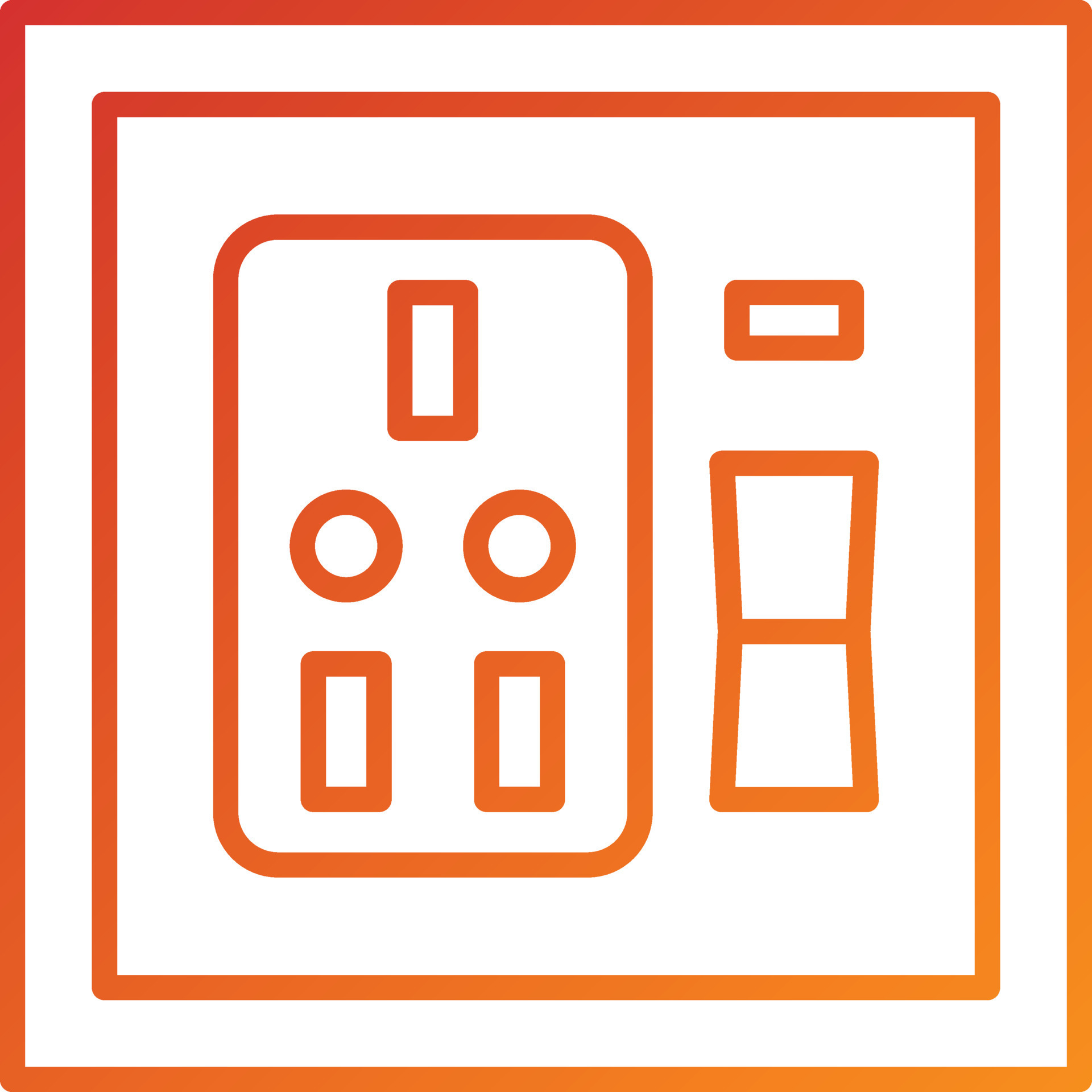 Socket Icon Style 9214475 Vector Art at Vecteezy