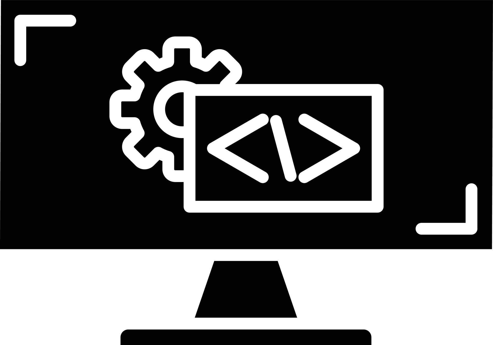 Develop Icon Style 9214952 Vector Art at Vecteezy