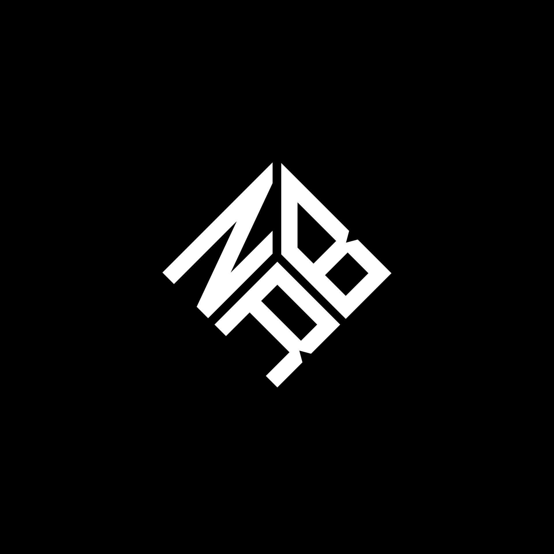 NRB letter logo design on black background. NRB creative initials ... NRB letter logo design on black background. NRB creative initials ...