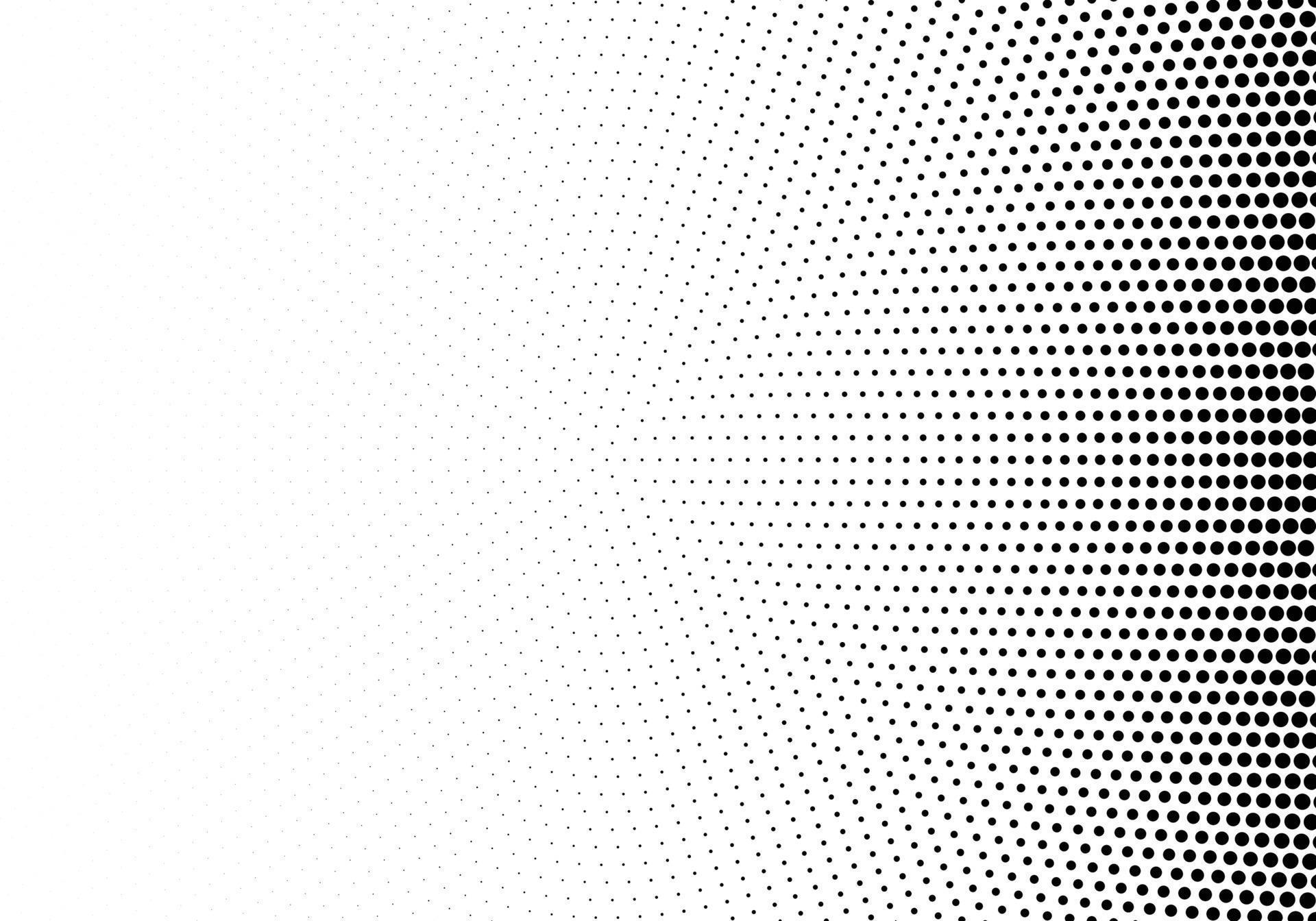 Modern Circular Halftone Dots Pattern Background 9222961 Vector Art At