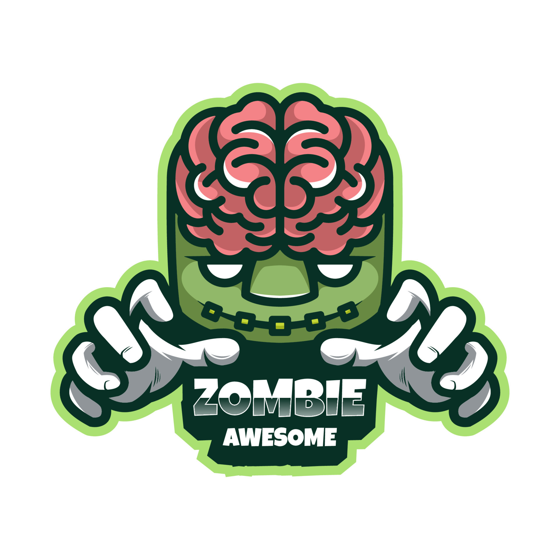 Illustration vector graphic of Zombie, good for logo design 9230314 ...