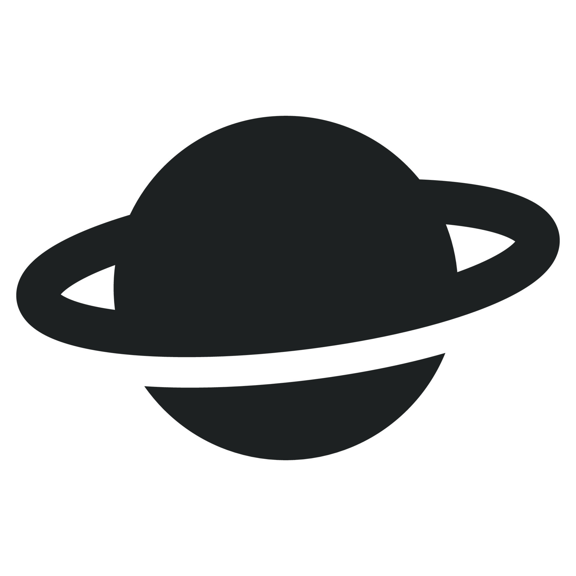 Planet with Ring Solid Icon 9233723 Vector Art at Vecteezy