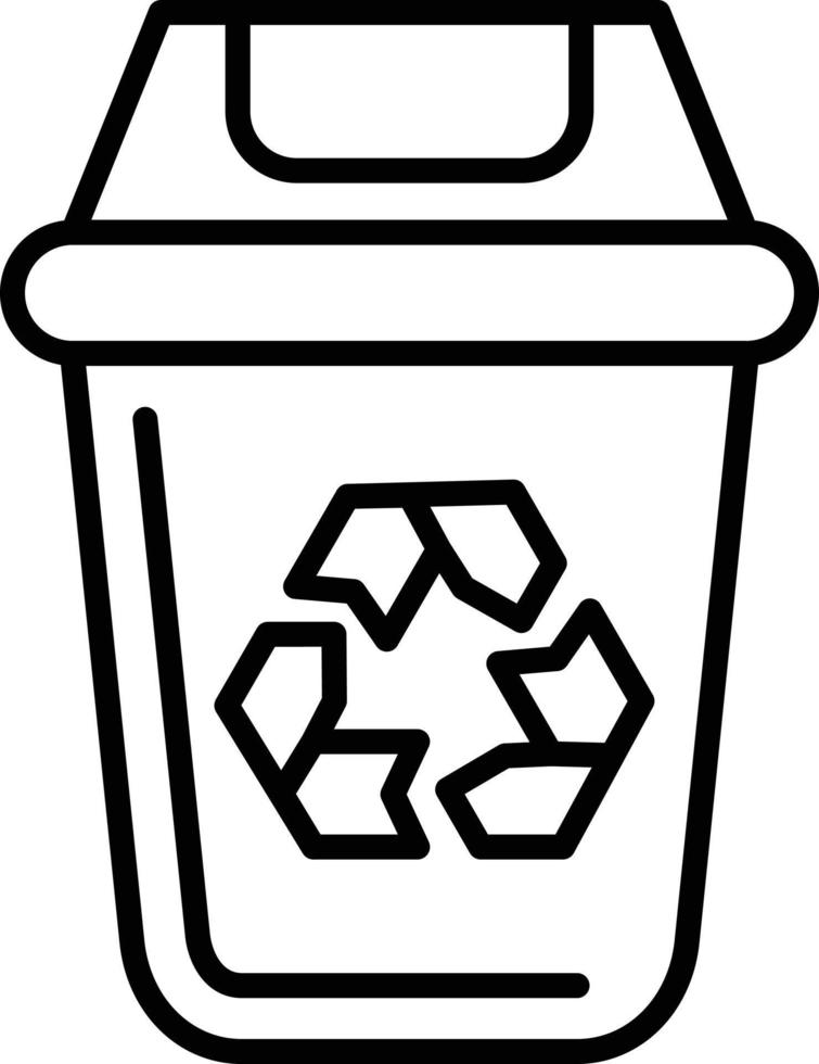 Dustbin Outline Icon 9248423 Vector Art at Vecteezy Dustbin Outline Icon 9248423 Vector Art at Vecteezy