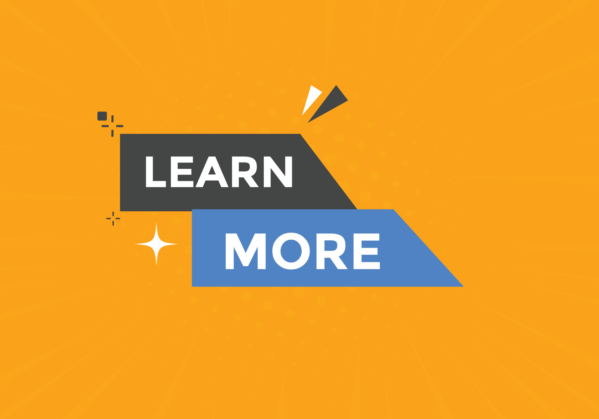 Learn more text button. Web button banner template Learn more 9264663 ...