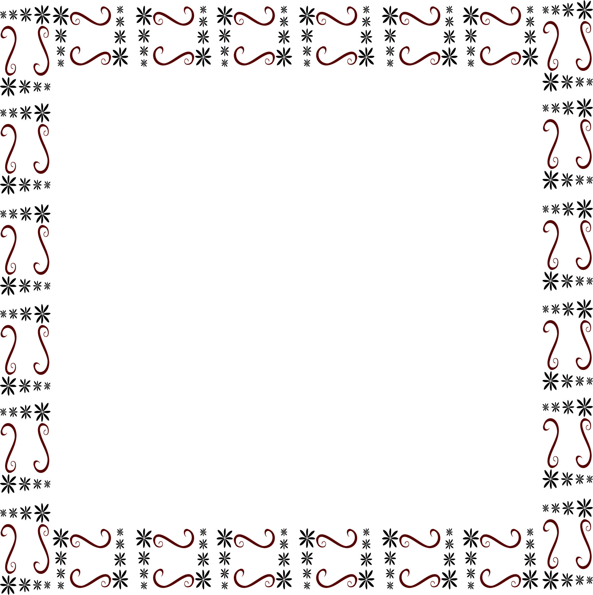 repeat pattern border design 9265721 Vector Art at Vecteezy