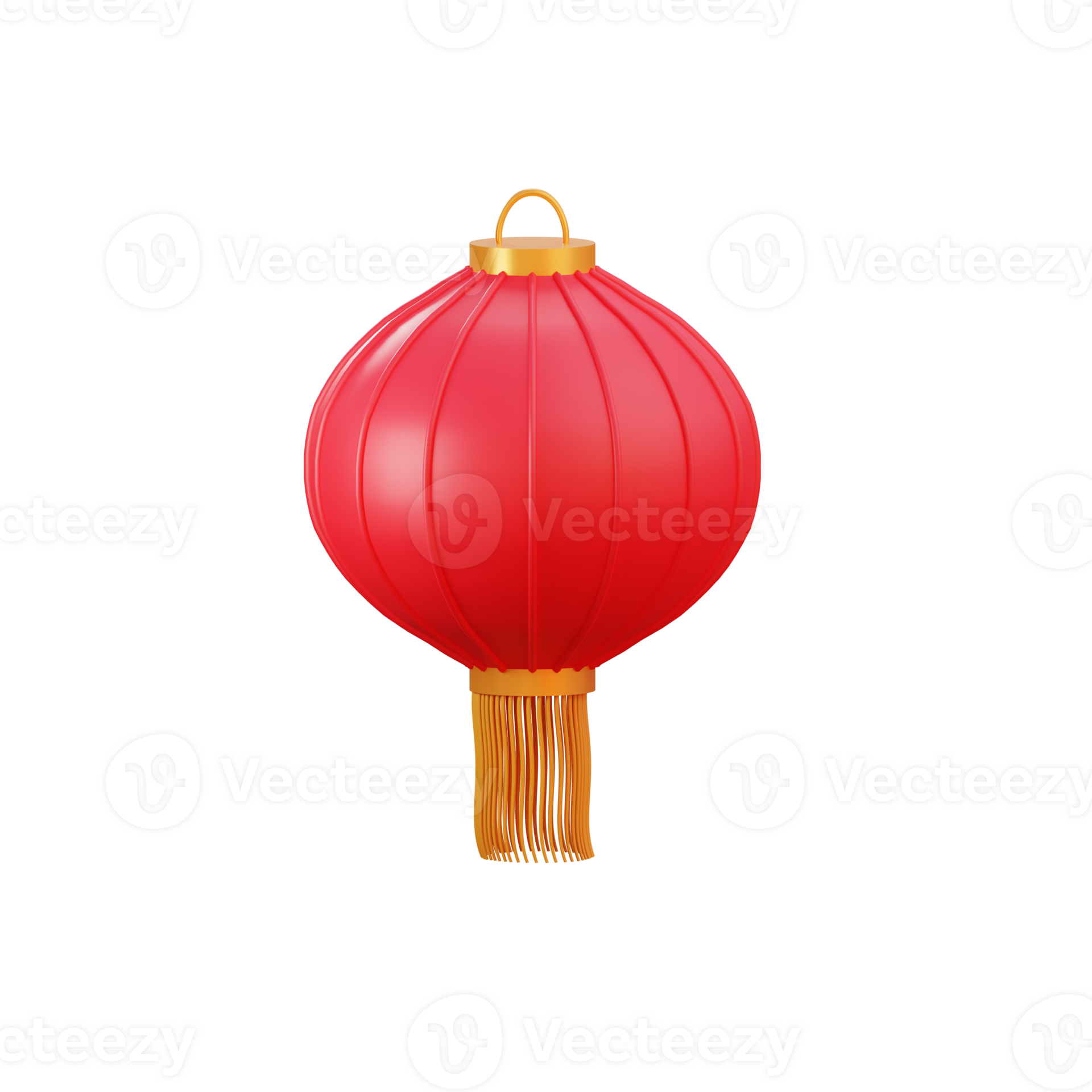 3d chinese new year object lunar lantern 9269356 PNG