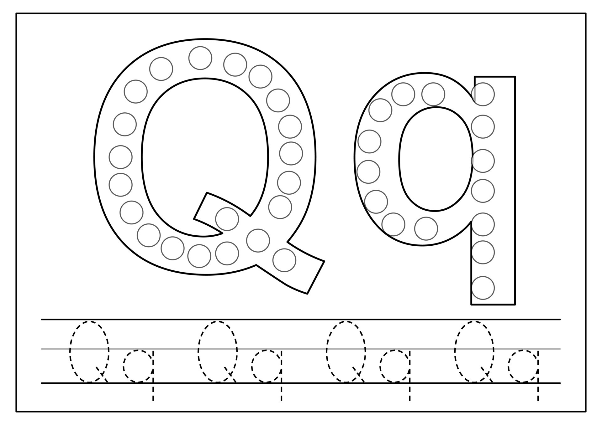 Learning English Alphabet For Kids Letter Q Tracing Letters 9282221 learning-english-alphabet-for-kids-letter-q-tracing-letters-9282221