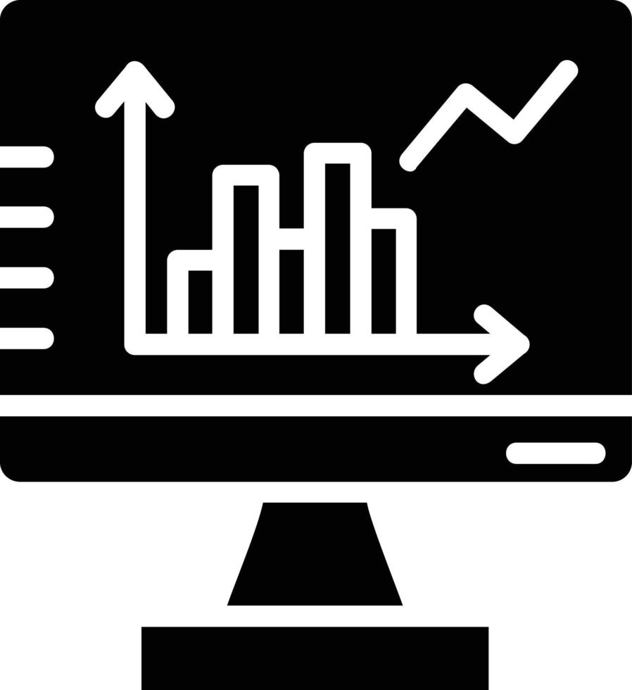 Statistics Glyph Icon 9284944 Vector Art at Vecteezy