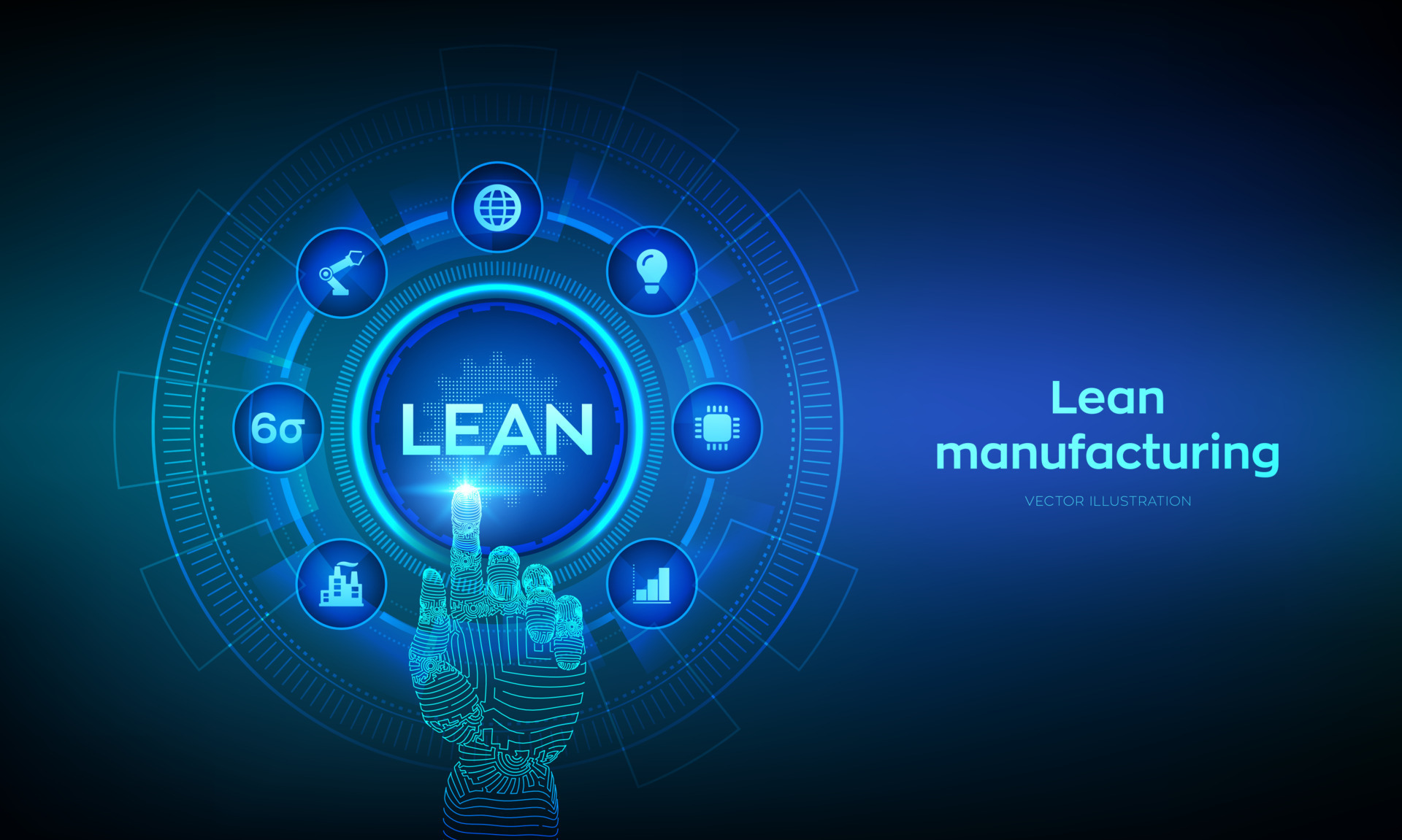 Lean Six Sigma Smart Industry Quality Control Standardization Lean Manufacturing Dmaic