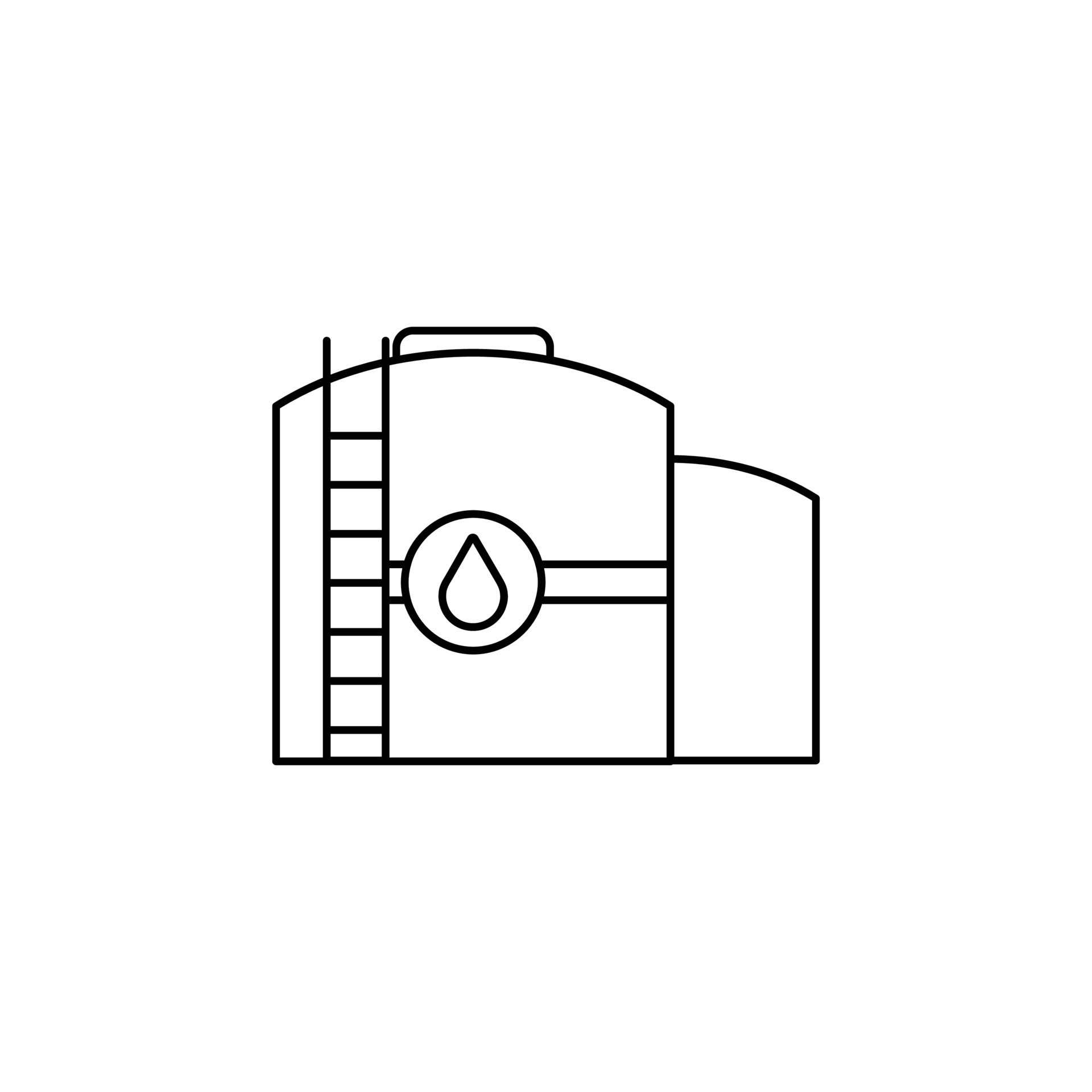 The Oil Storage Icon Is Perfect For Your App Web Or Additional Projects 9290651 Vector Art At