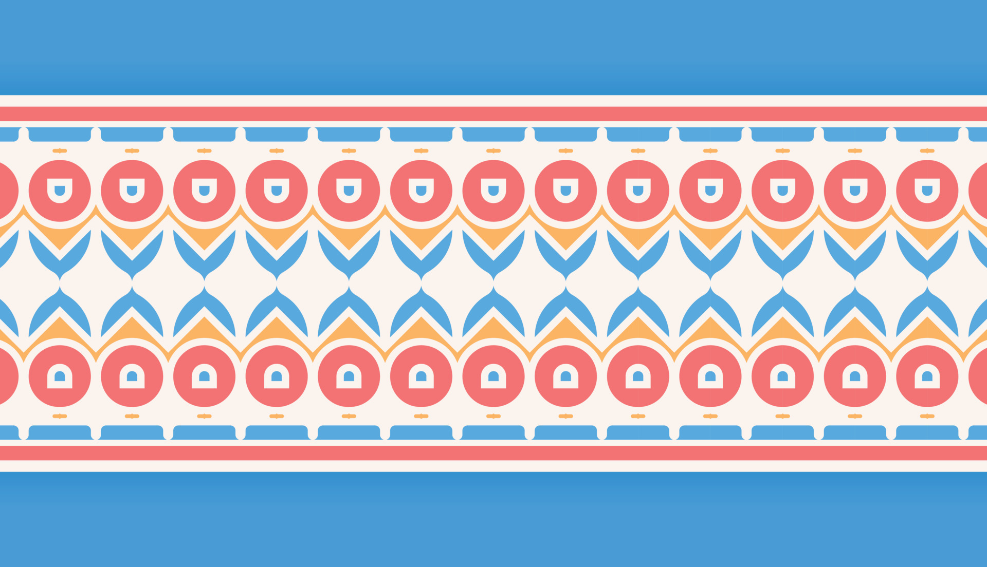 colorful pattern border pattern design 9290939 Vector Art at Vecteezy