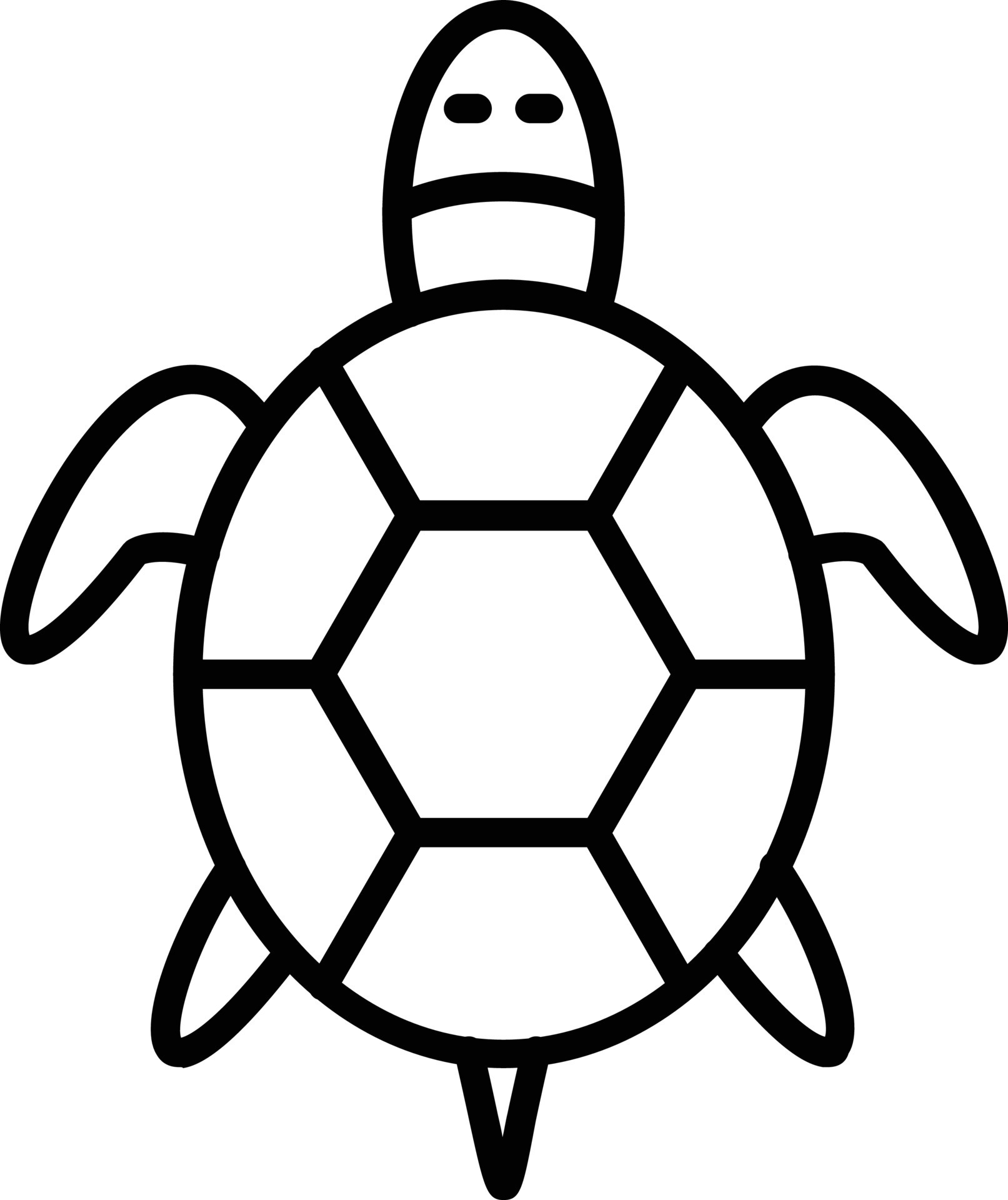 Turtle Vector Line Icon 9294520 Vector Art at Vecteezy