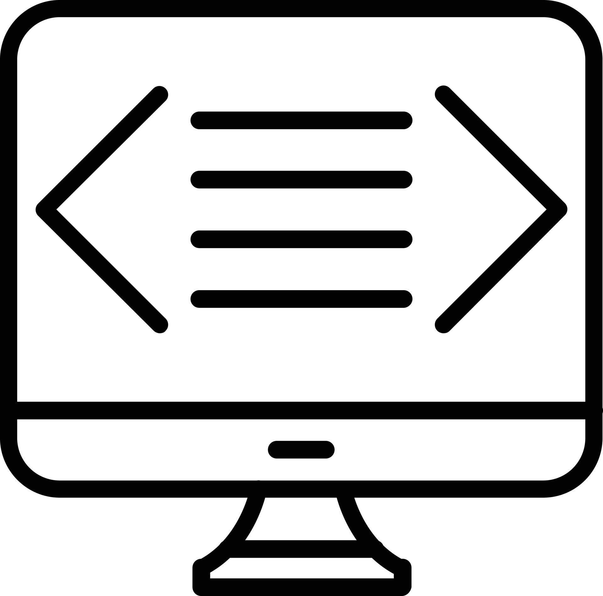 Computer Vector Line Icon 9294536 Vector Art at Vecteezy