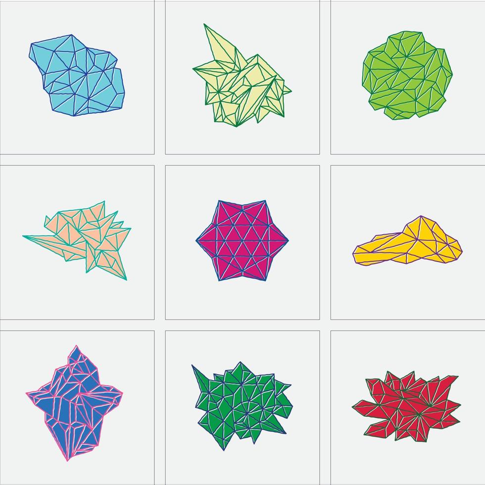 Geometric Abstract Shape Illustration Graphic 9295267 Vector Art at ...