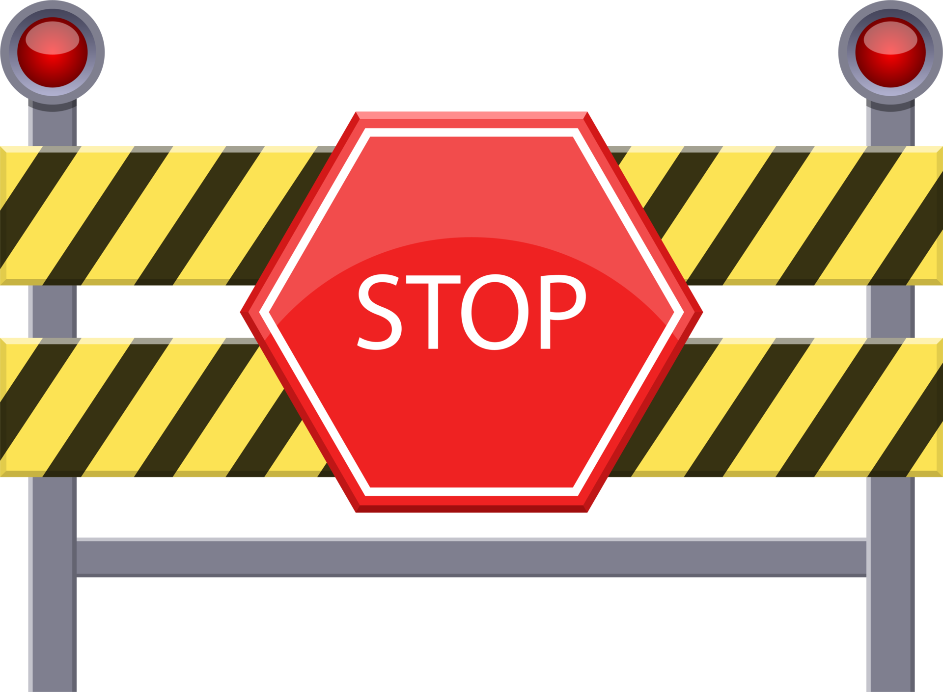 Stop barrier clipart design illustration 9301029 PNG Stop barrier clipart design illustration 9301029 PNG