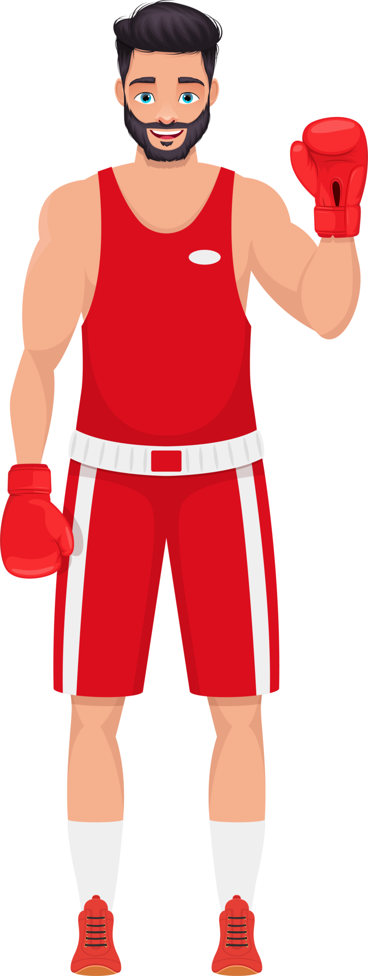 Boxing Man Clipart Design Illustration 9304599 Png
