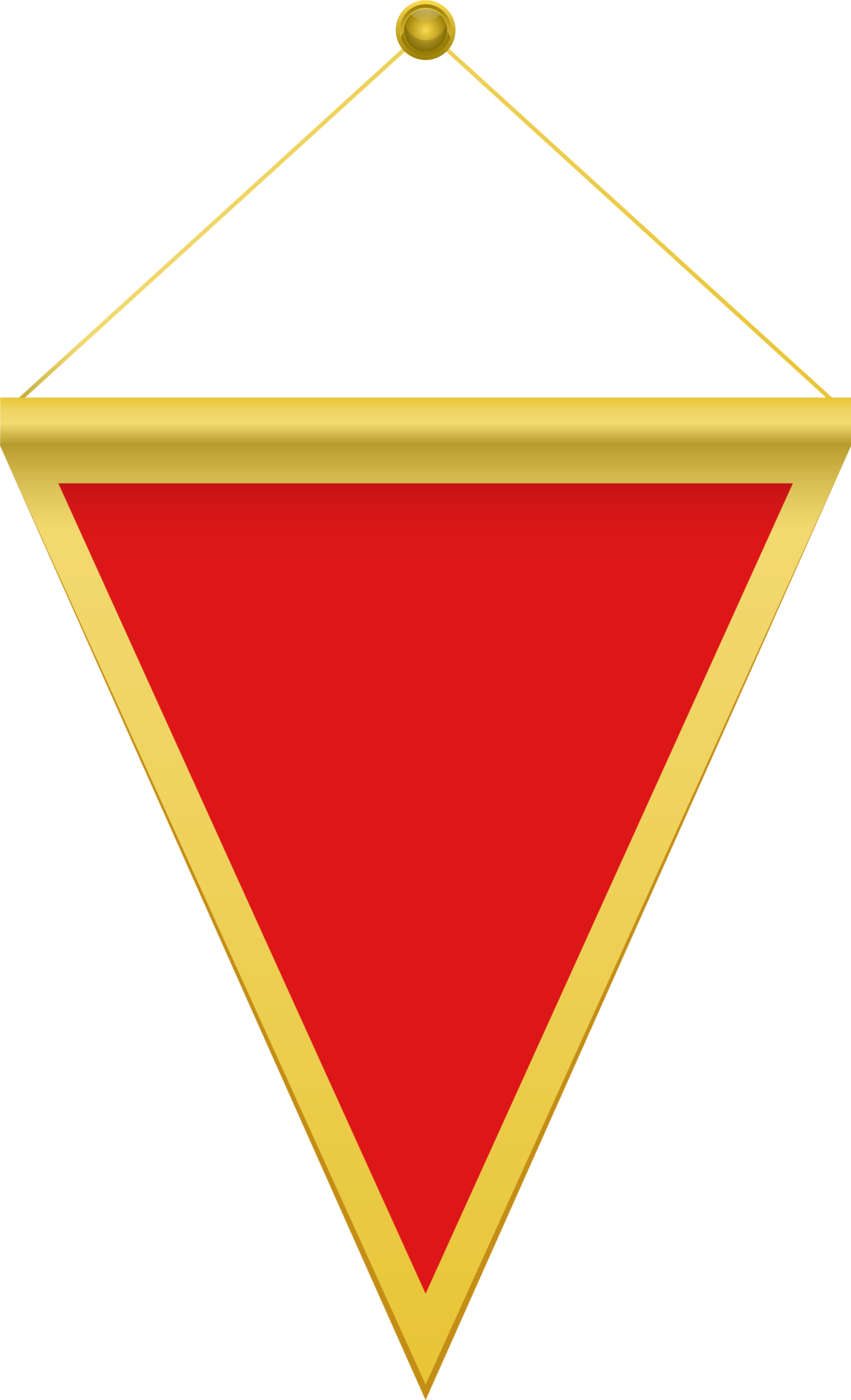 Realistic pennant clipart design illustration 9306145 PNG