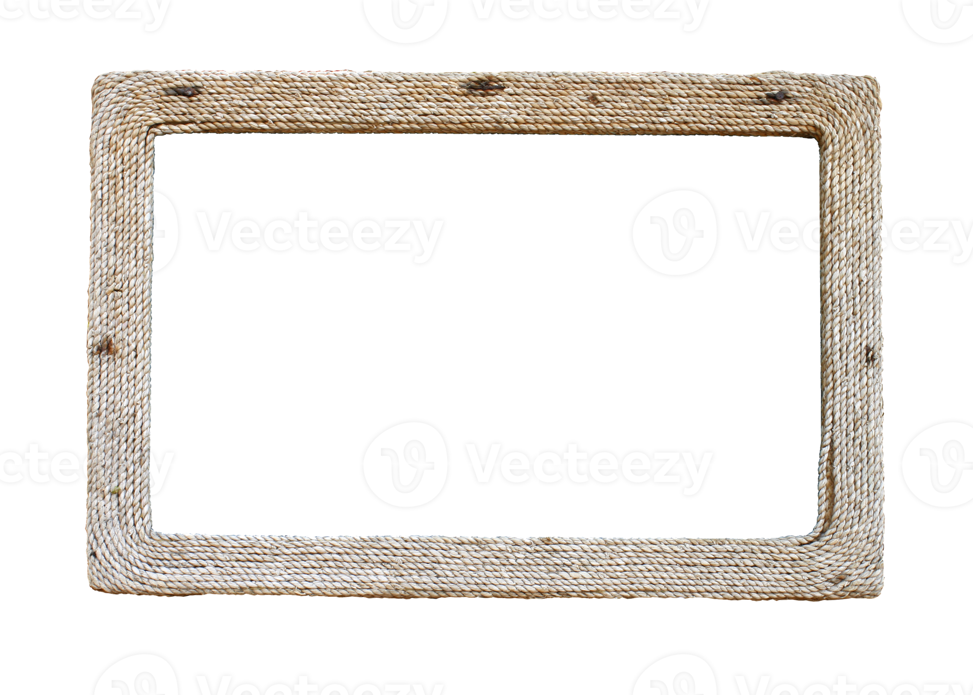 frame made of rope on transparent background png file 9308956 PNG