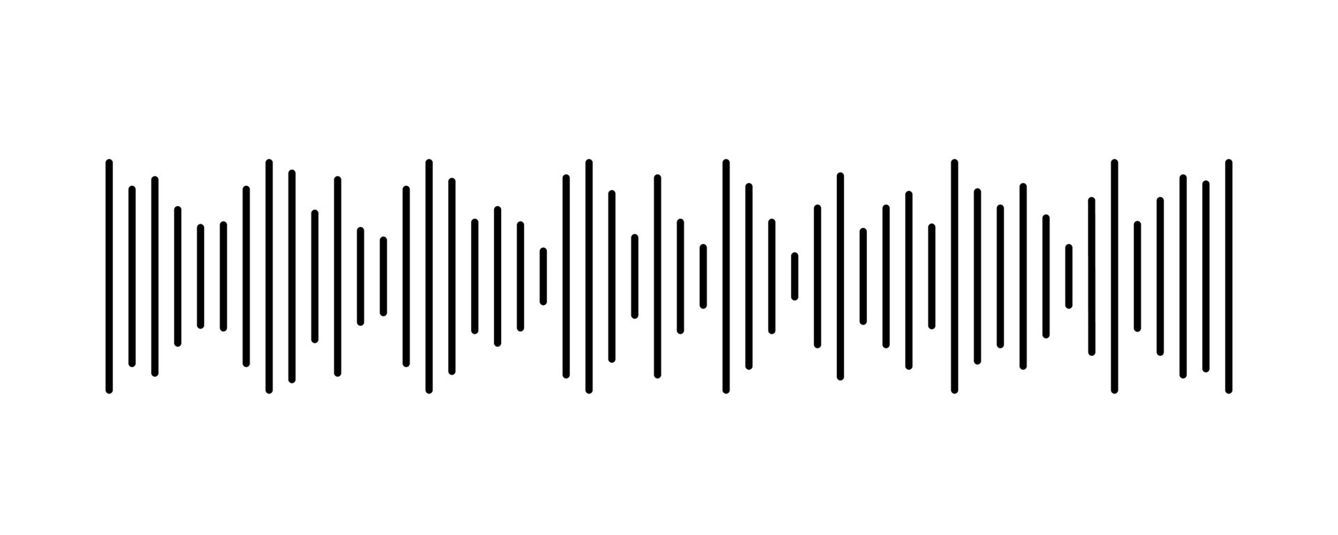Podcast sound wave. Waveform pattern for music player, podcast, voise ... Podcast sound wave. Waveform pattern for music player, podcast, voise ...