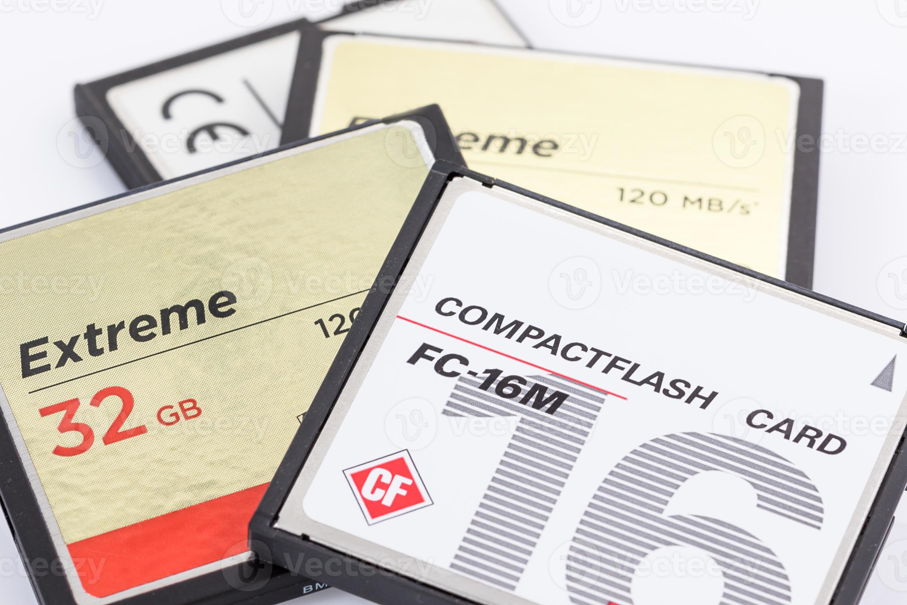 Compact Flash memory card 9324926 Stock Photo at Vecteezy