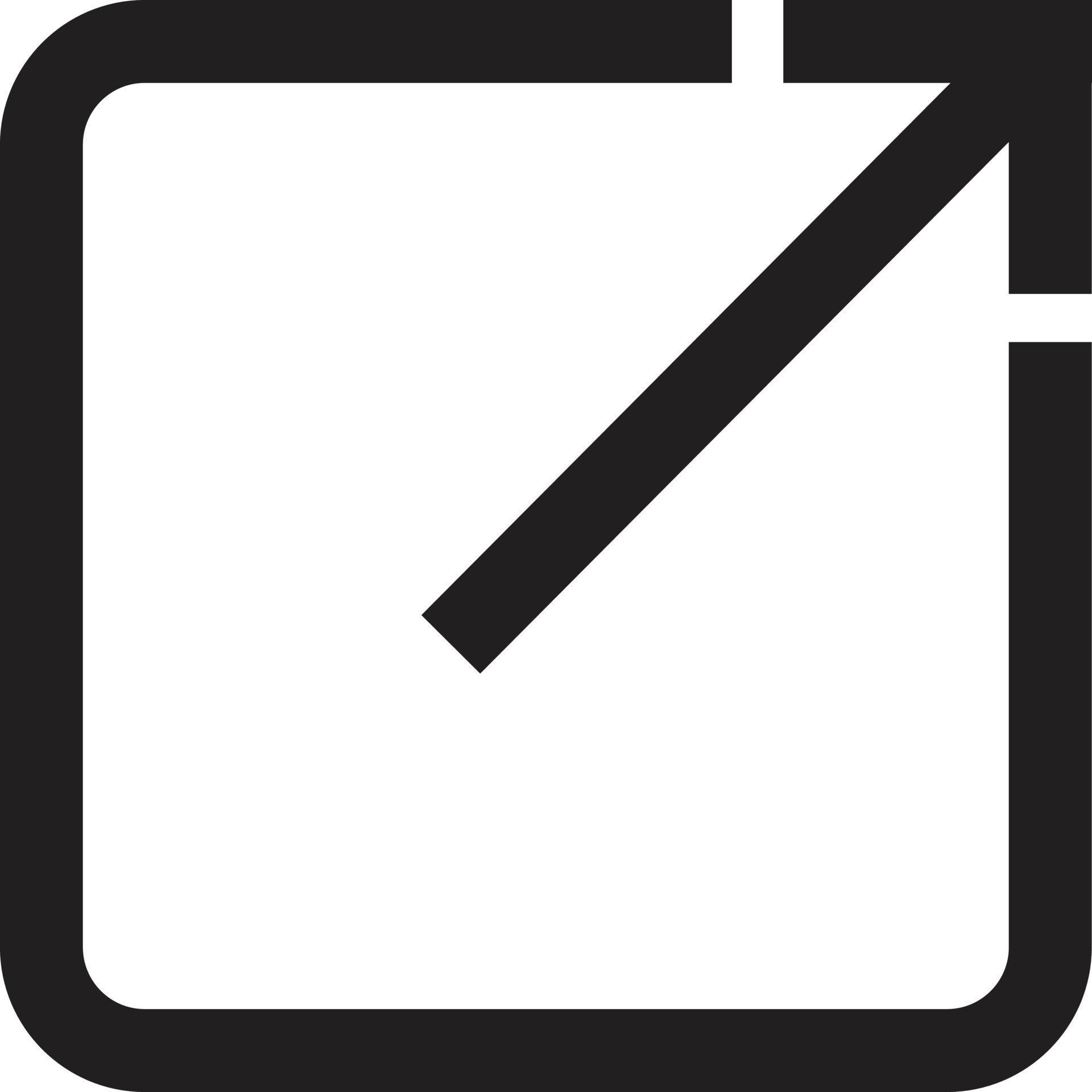 open in new window icon on white background. flat style. open in new window symbol. external ...