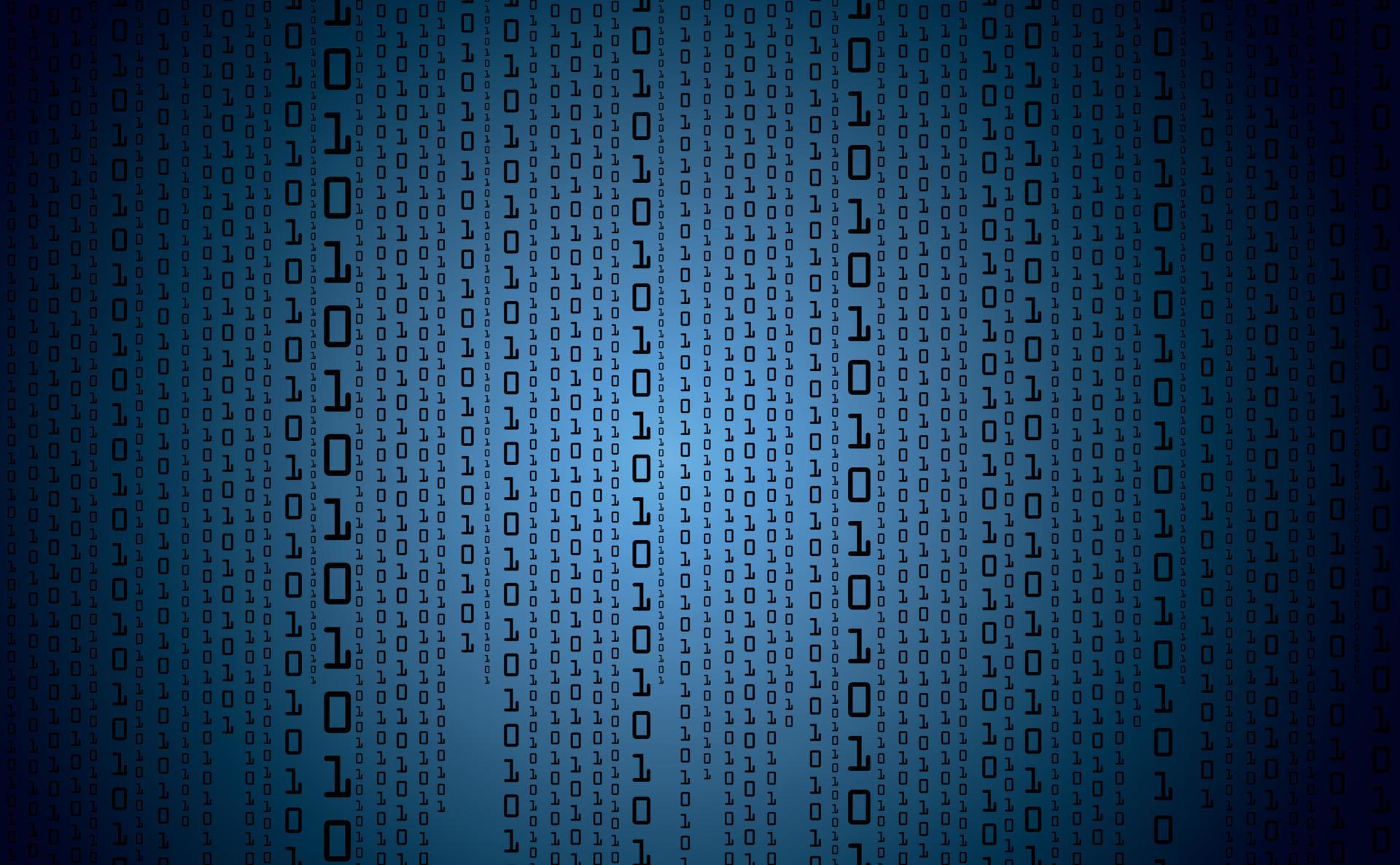 Binary code background. Digital binary data with streaming digital code ... Binary code background. Digital binary data with streaming digital code ...