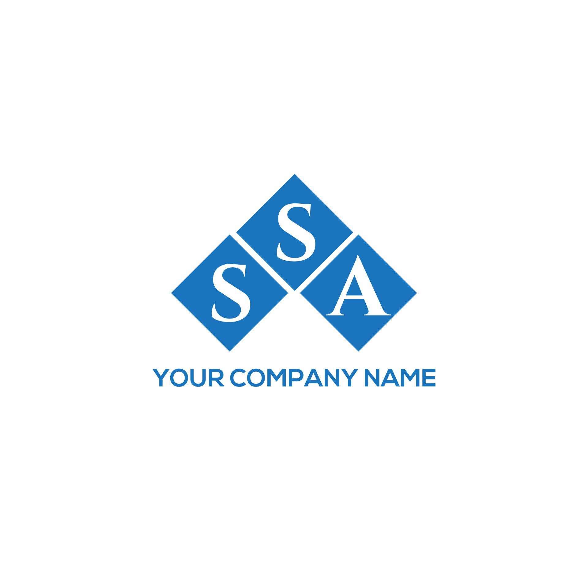 SSA letter logo design on white background. SSA creative initials ... SSA letter logo design on white background. SSA creative initials ...