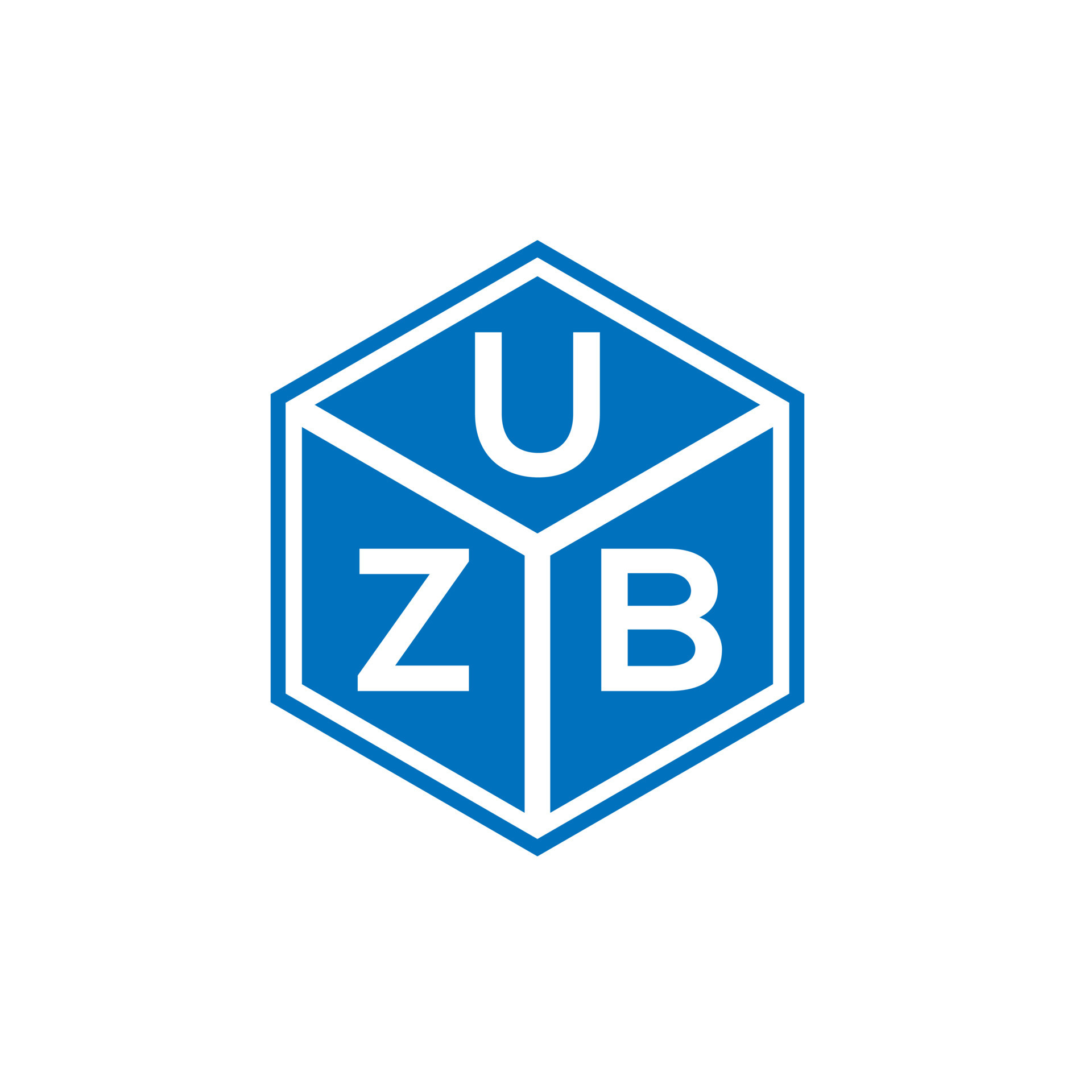 Uzb Letter Logo Design On Black Background Uzb Creative Initials Letter Logo Concept Uzb