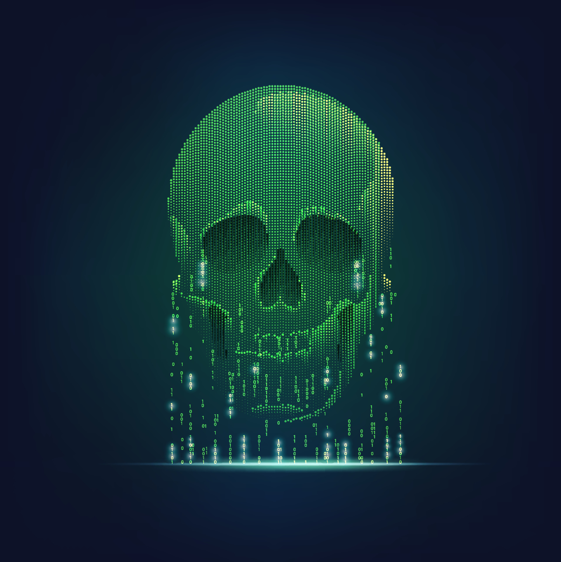 binary green hacker 9335119 Vector Art at Vecteezy