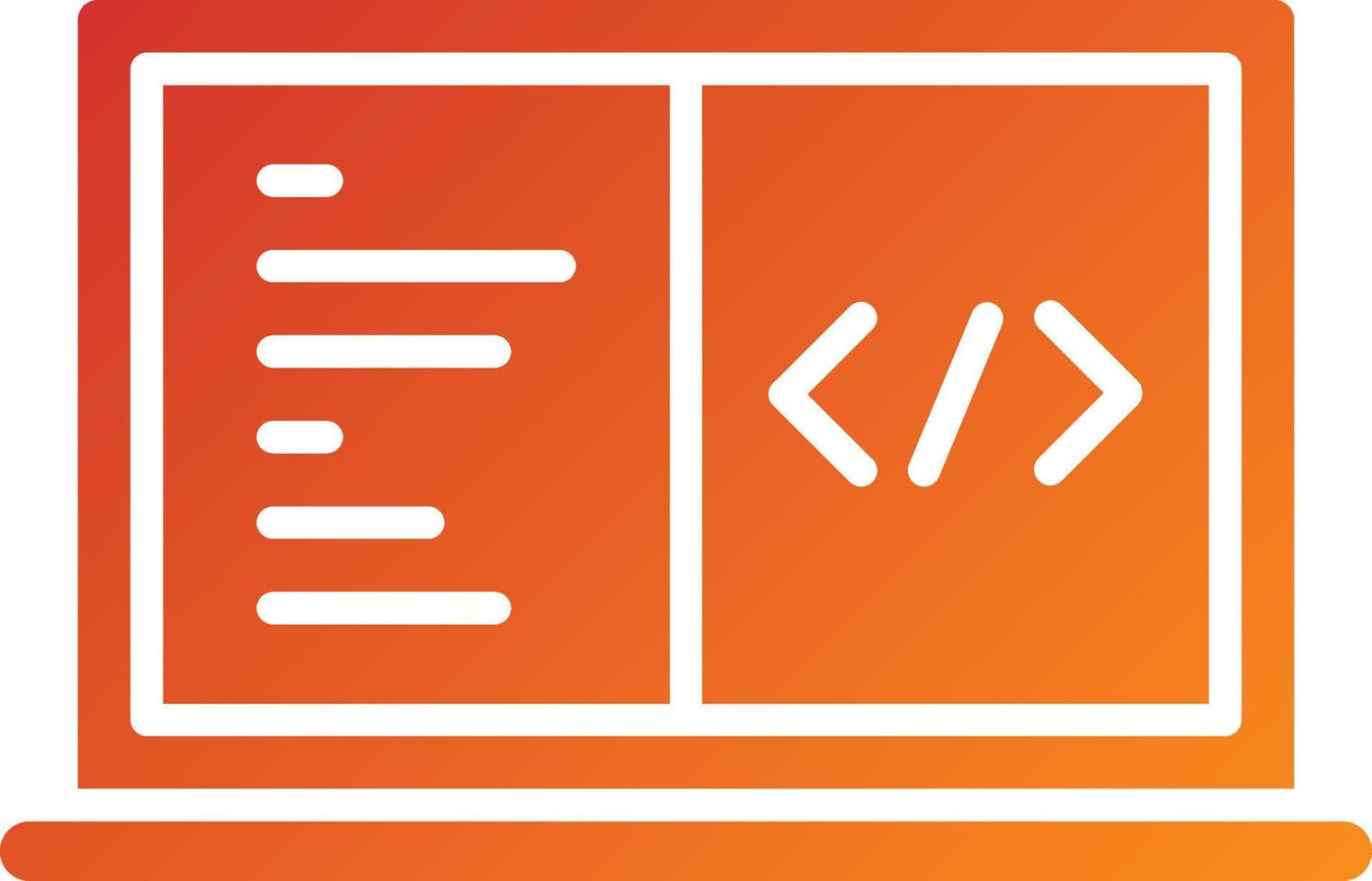 Coding Icon Style 9336701 Vector Art at Vecteezy