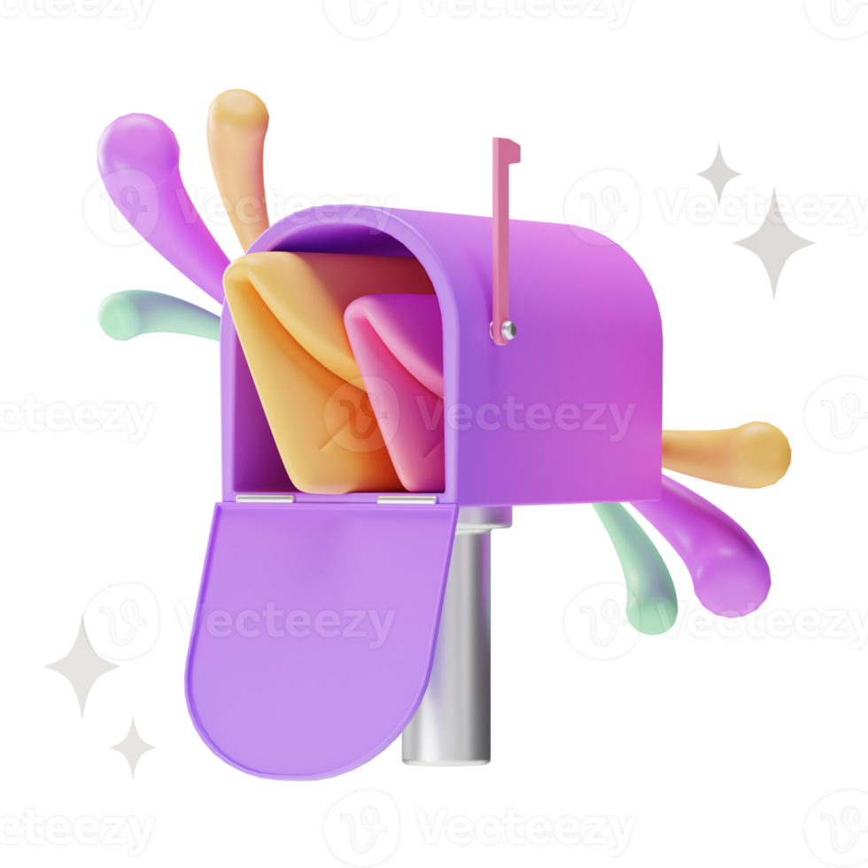 Object UI Icon, Mailbox, 3d Illustration 9338481 PNG Object UI Icon, Mailbox, 3d Illustration 9338481 PNG