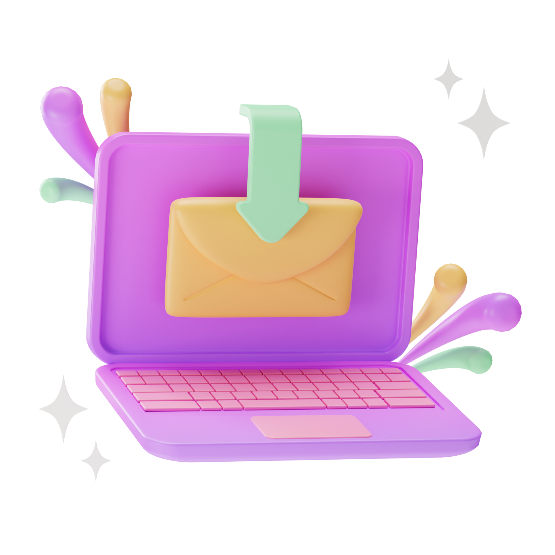 Object Element UI Incoming Mail 3d Illustration 9338487 PNG object-element-ui-incoming-mail-3d-illustration-9338487-png