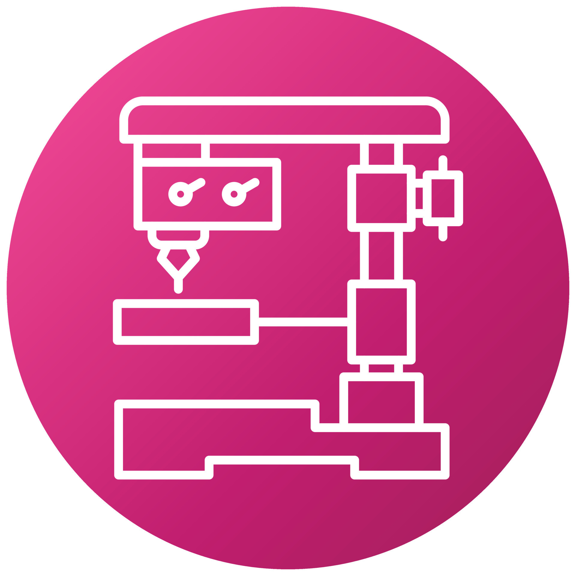 Automatic Drilling Icon Style 9340708 Vector Art at Vecteezy