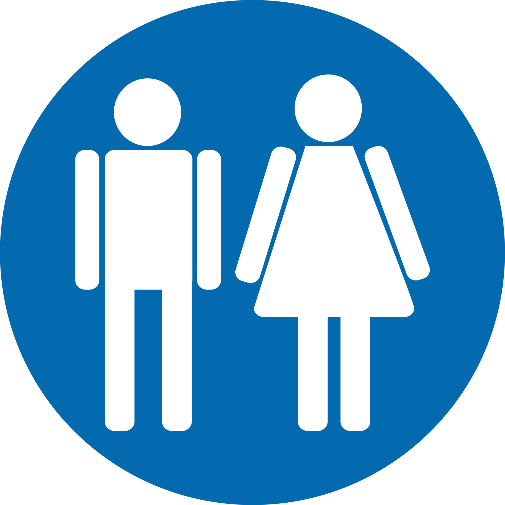 Restroom Symbol Male And Female Icon 9341222 Png