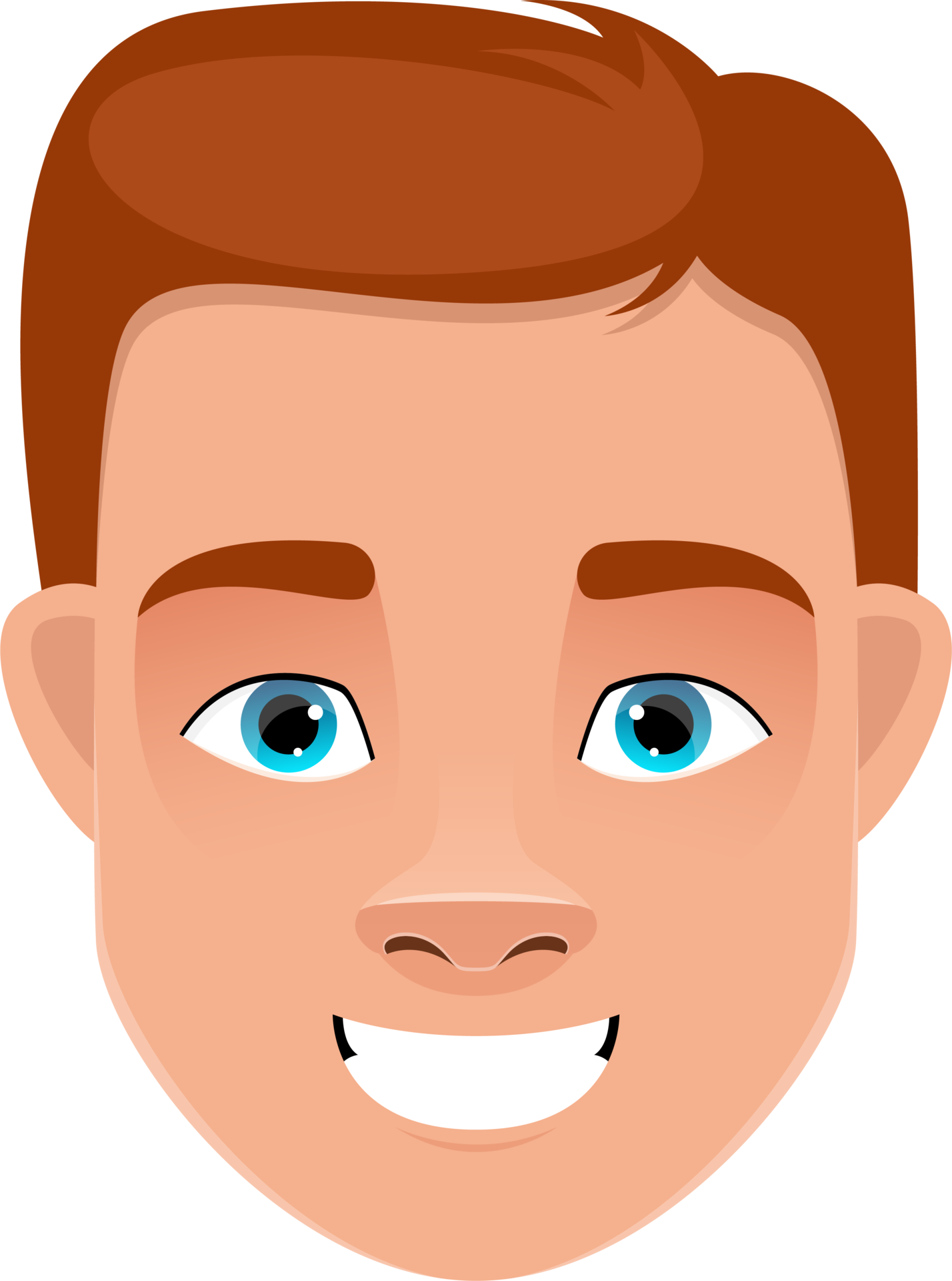 Mann Gesicht Ausdruck Clipart Design Illustration 9342355 Png