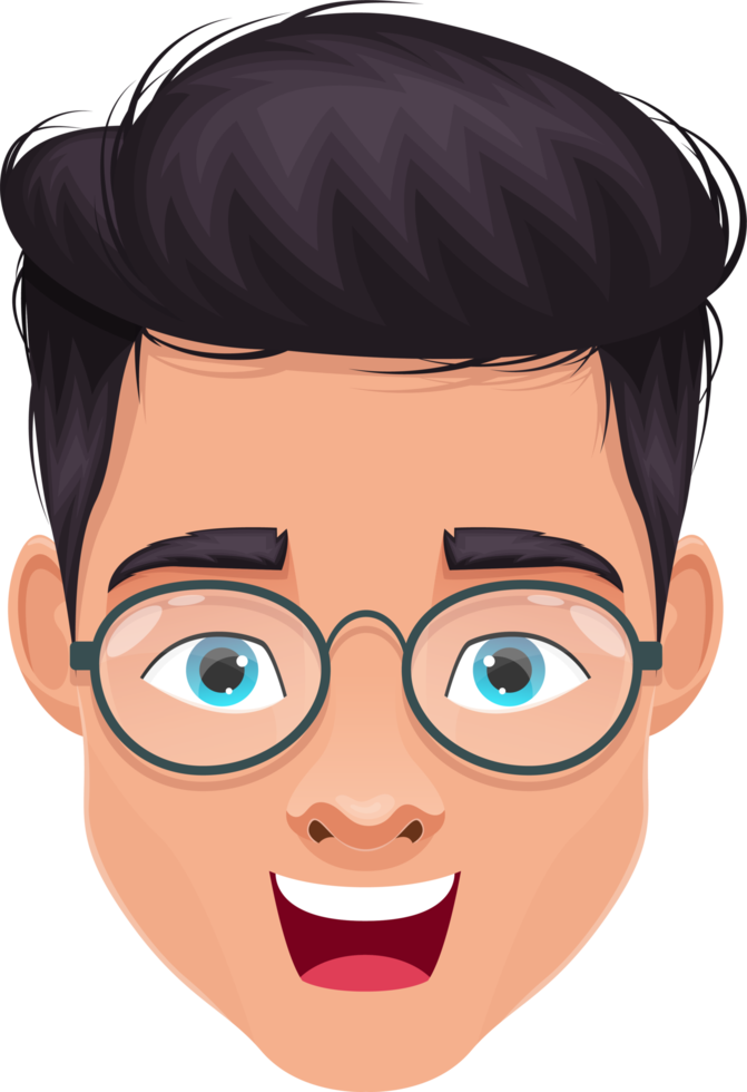 Man Face Expression Clipart Design Illustration 9342764 Png