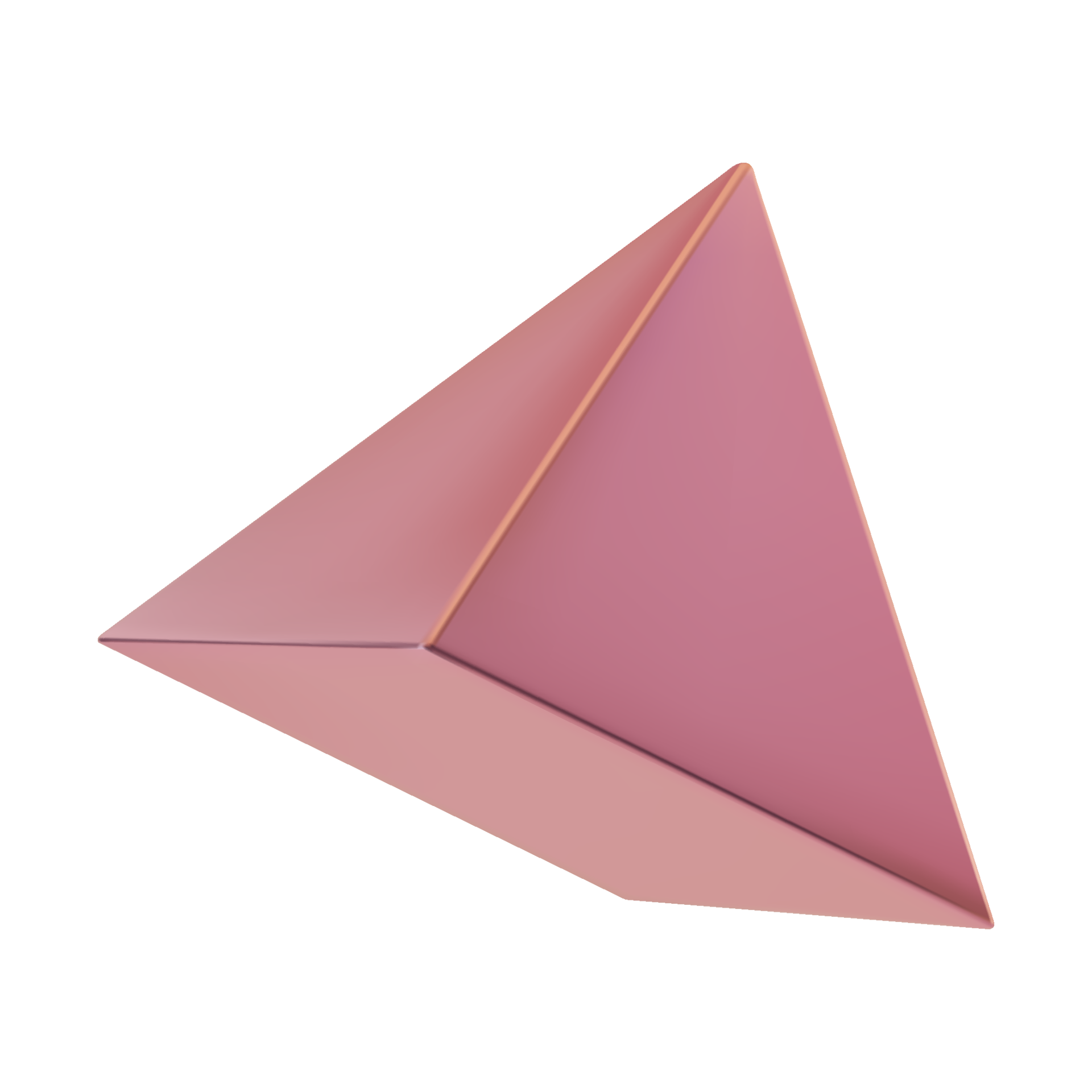 3d Triangular Pyramid