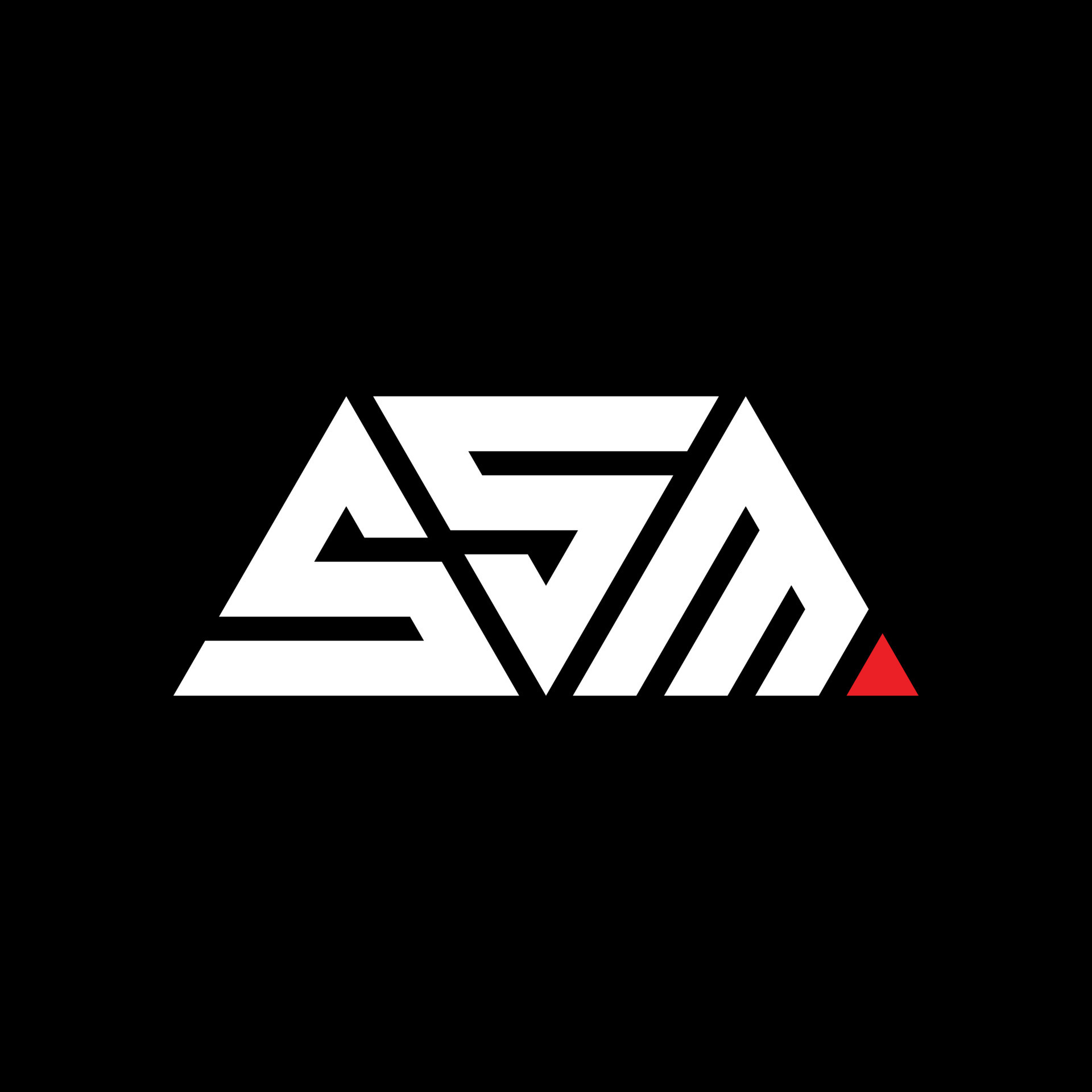 SSM triangle letter logo design with triangle shape. SSM triangle logo ... SSM triangle letter logo design with triangle shape. SSM triangle logo ...